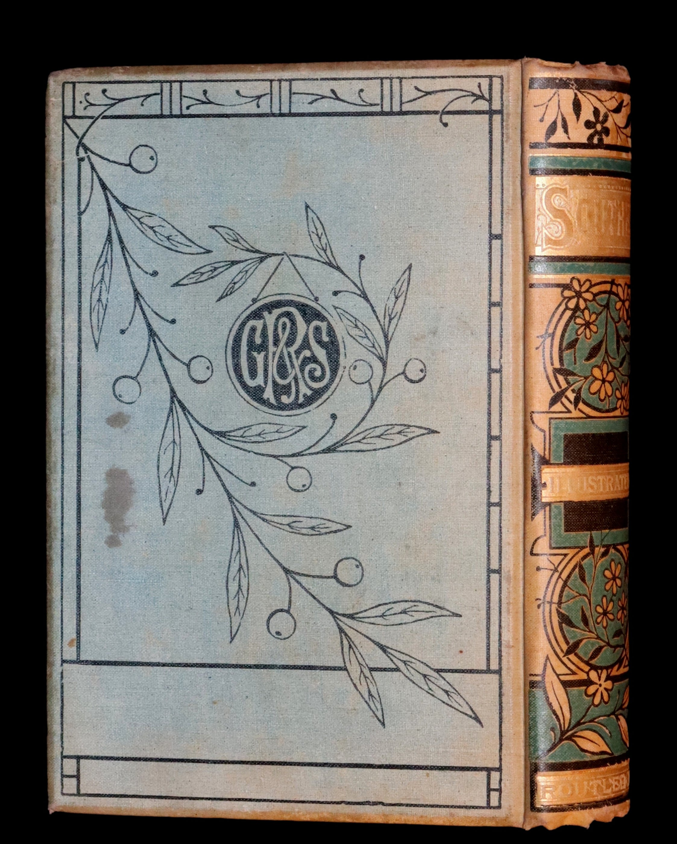 1865 Rare Victorian Book - JOAN OF ARC and Poems by Robert Southey Ill ...