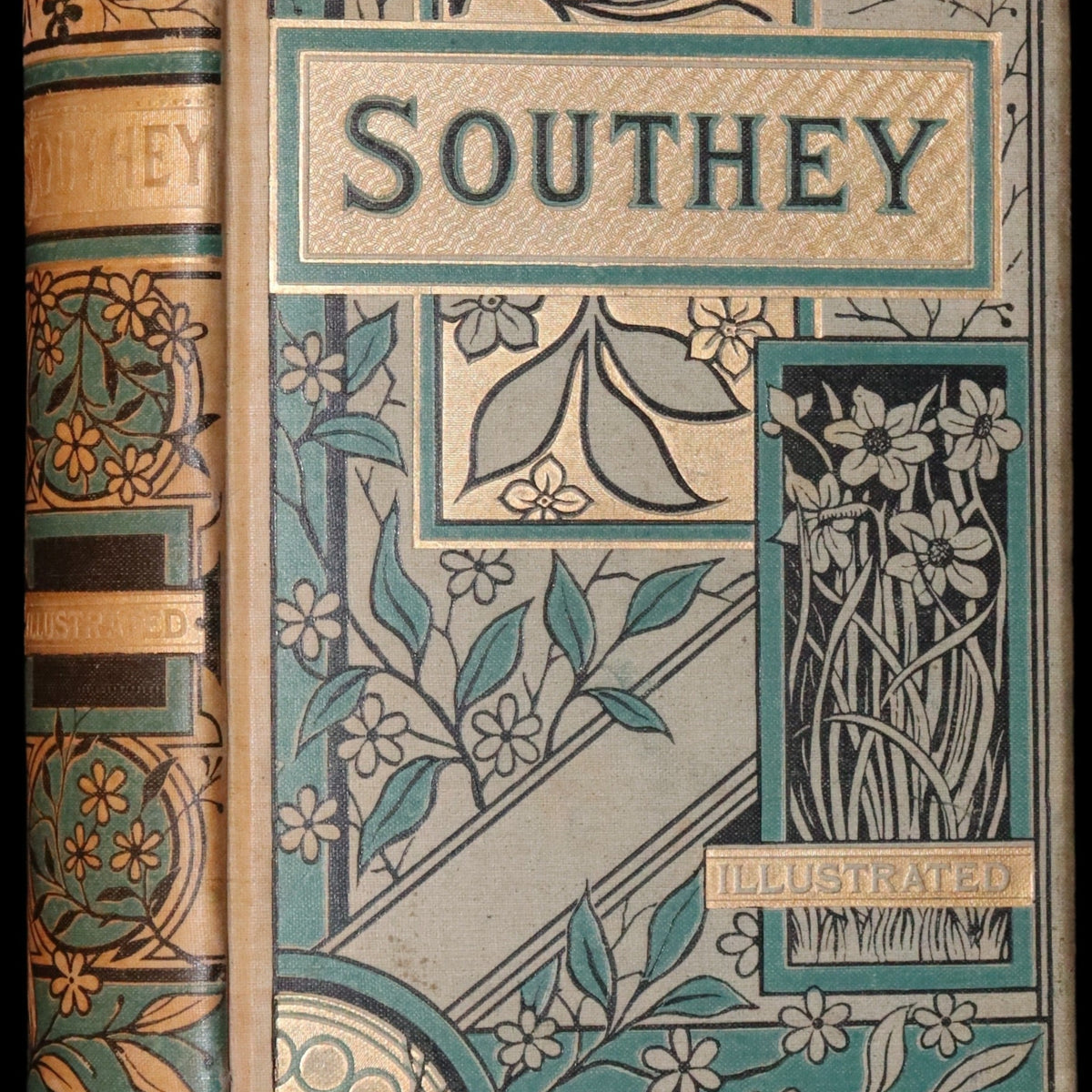 1865 Rare Victorian Book - JOAN OF ARC and Poems by Robert Southey Illustrated by John Gilbert ...