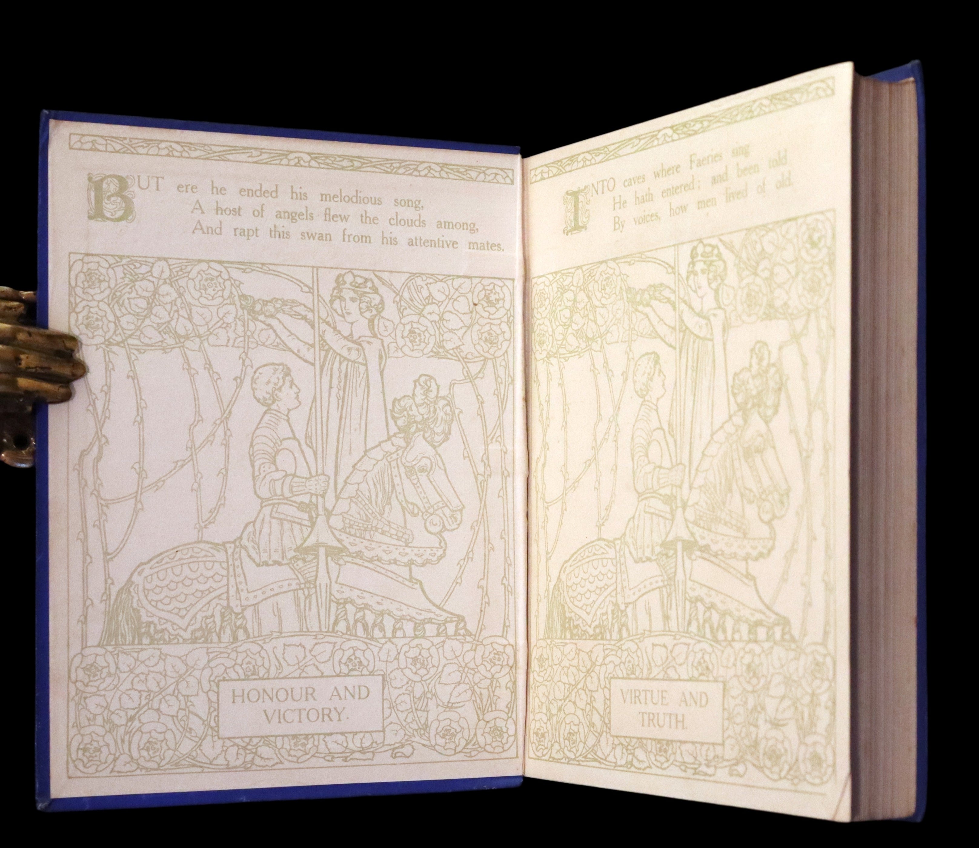 1910 First Edition illustrated by Frank C. Papé ~ The Gateway to Spens ...