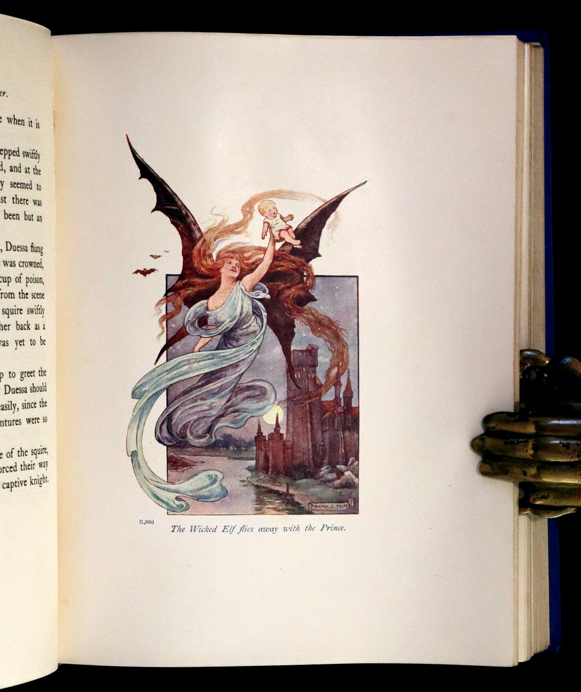 1910 First Edition illustrated by Frank C. Papé ~ The Gateway to Spens ...