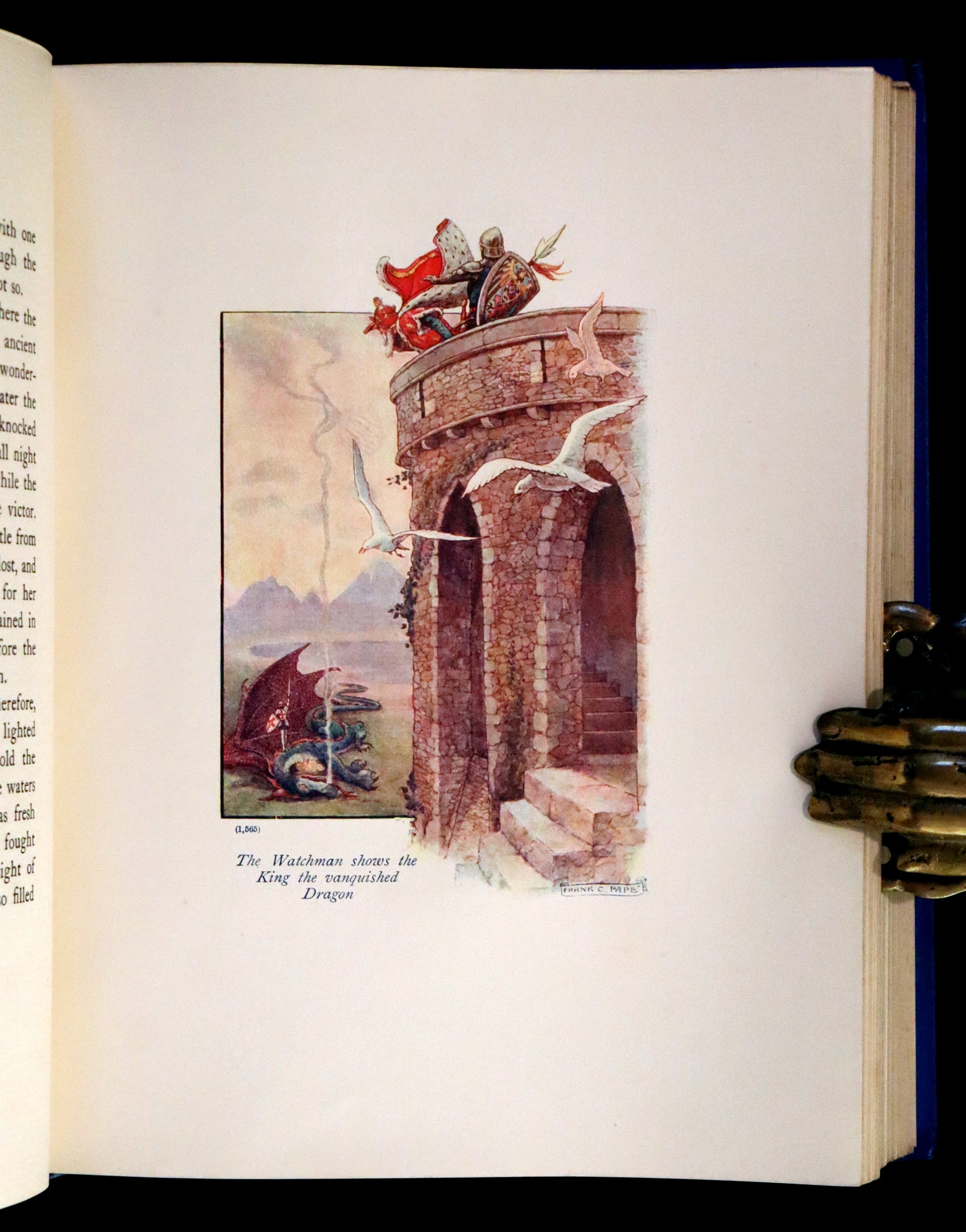 1910 First Edition illustrated by Frank C. Papé ~ The Gateway to Spens ...