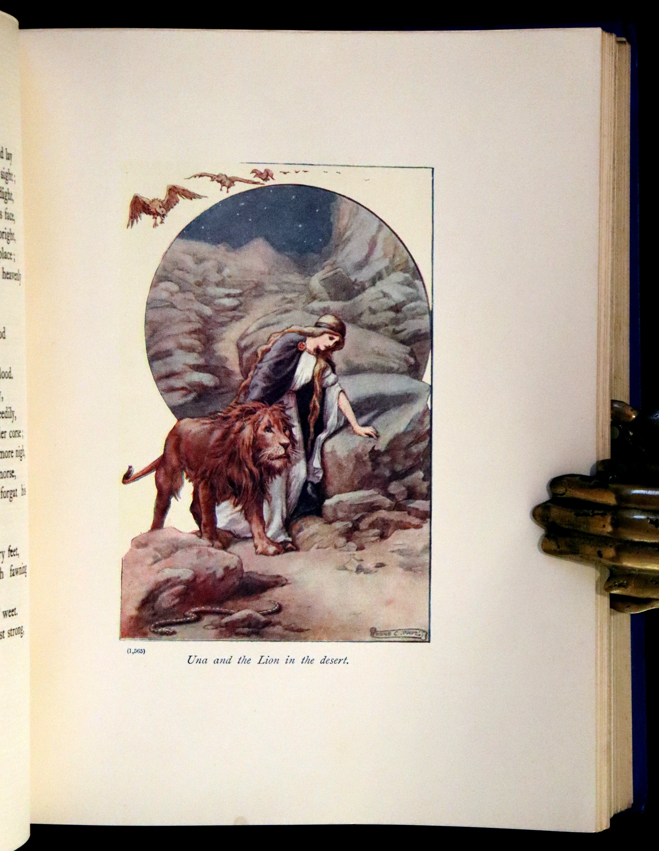 1910 First Edition illustrated by Frank C. Papé ~ The Gateway to Spens ...