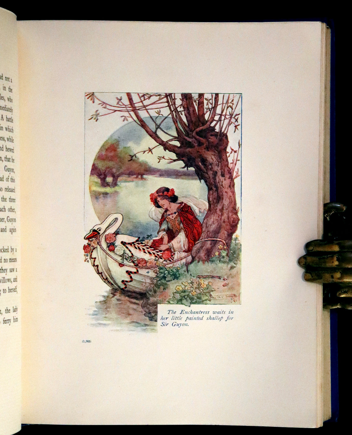 1910 First Edition illustrated by Frank C. Papé ~ The Gateway to Spens ...