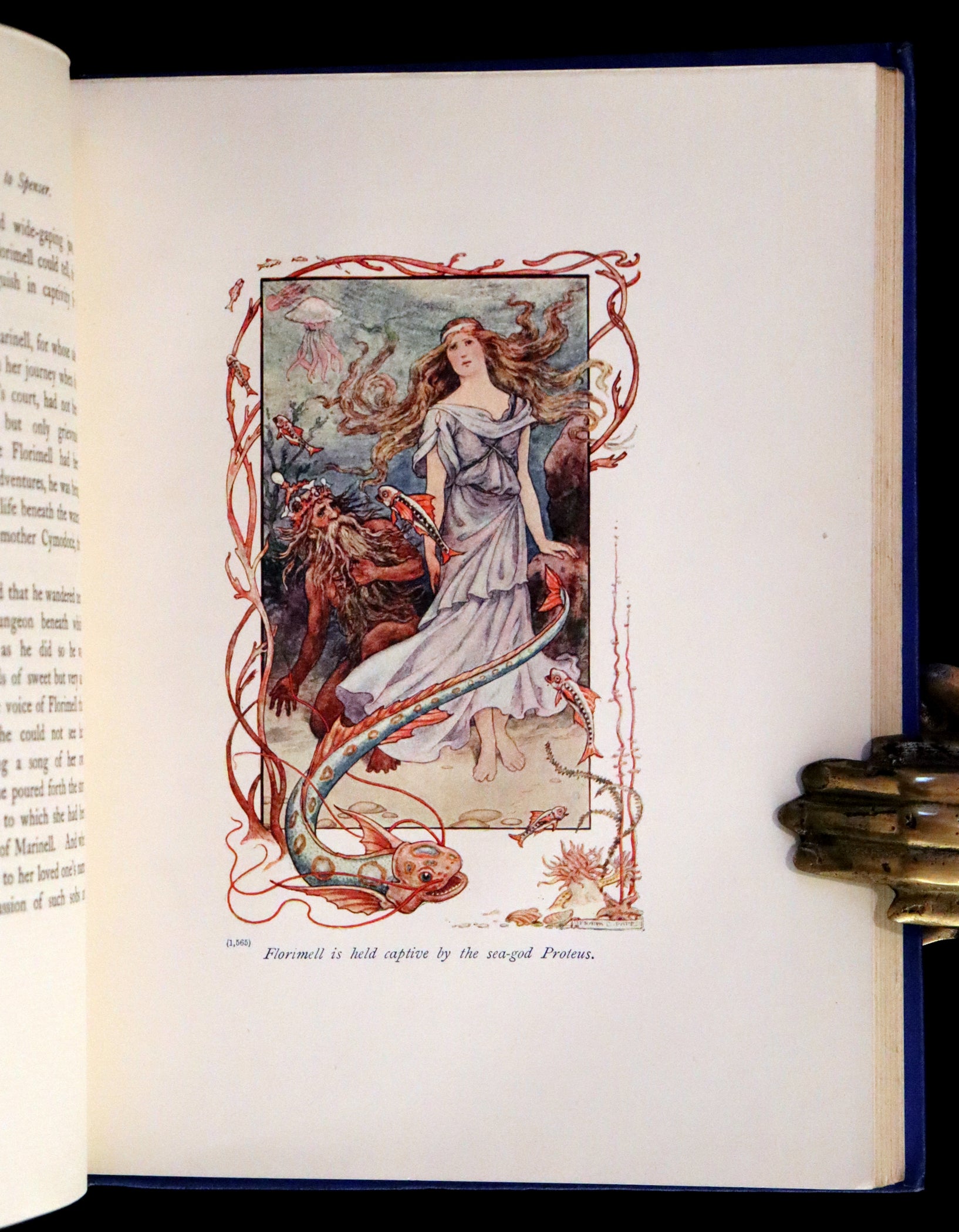 1910 First Edition illustrated by Frank C. Papé ~ The Gateway to Spens ...