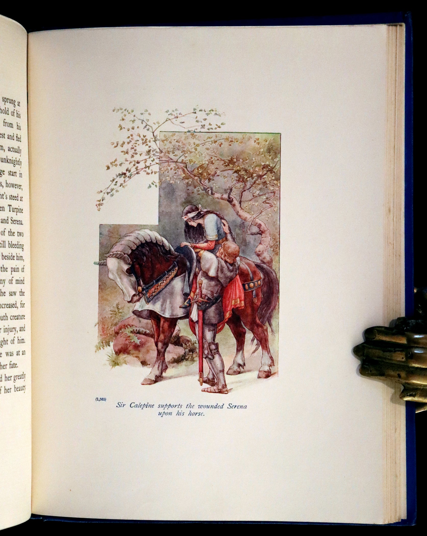 1910 First Edition illustrated by Frank C. Papé ~ The Gateway to Spens ...