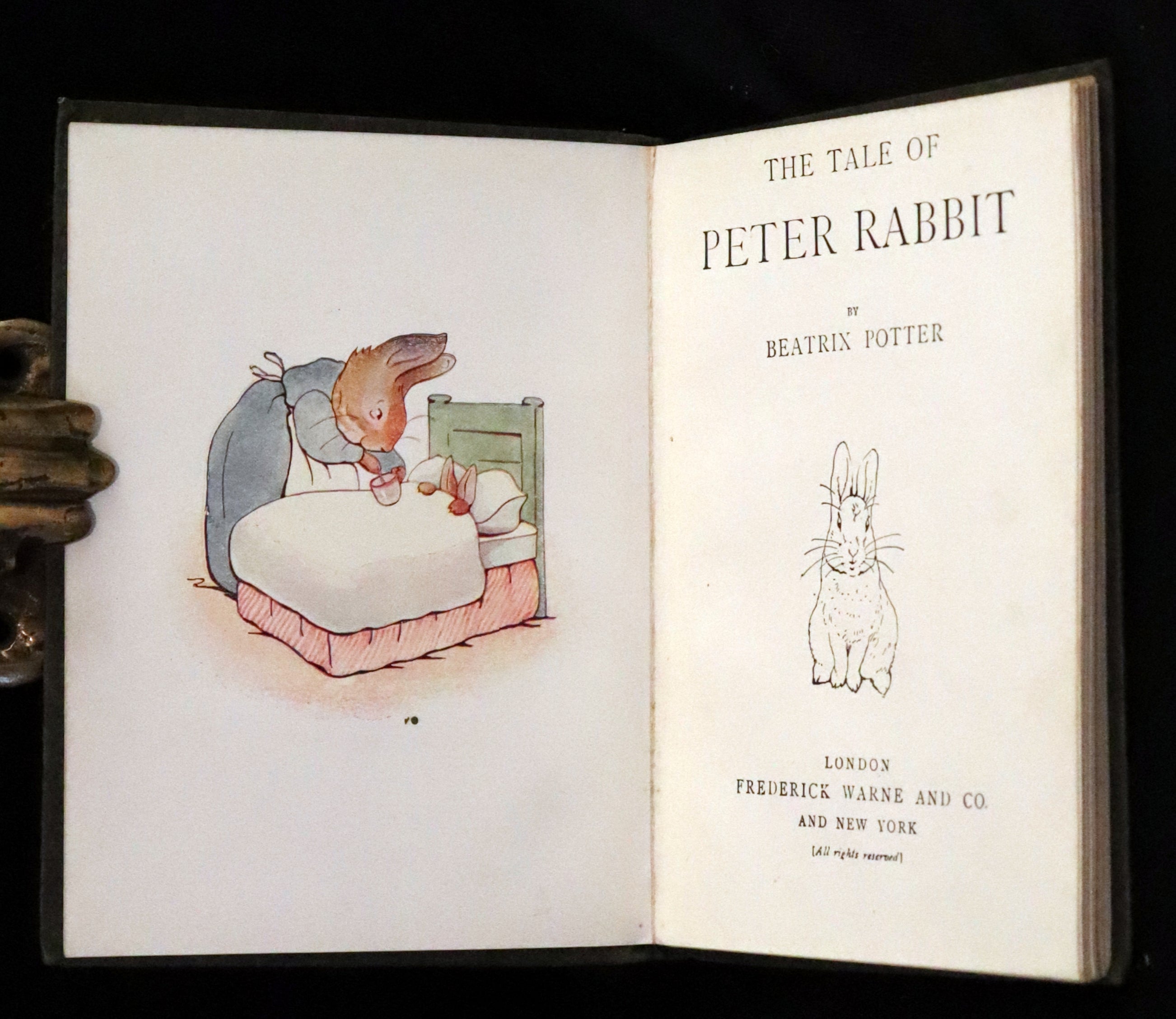 1910 Rare Edition - THE TALE OF PETER RABBIT illustrated by Beatrix ...