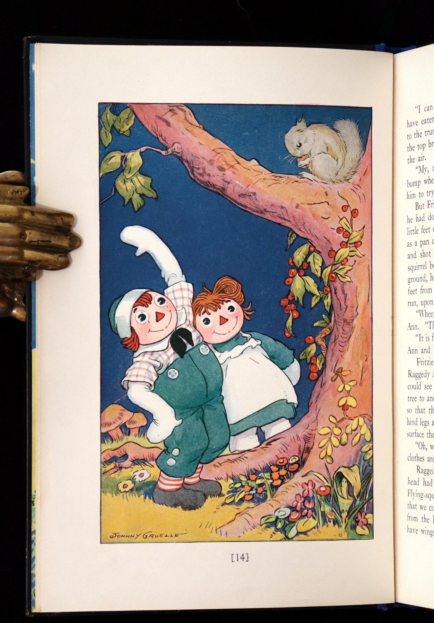 1930 Rare First Edition - RAGGEDY ANN in the DEEP DEEP WOODS in Publis ...