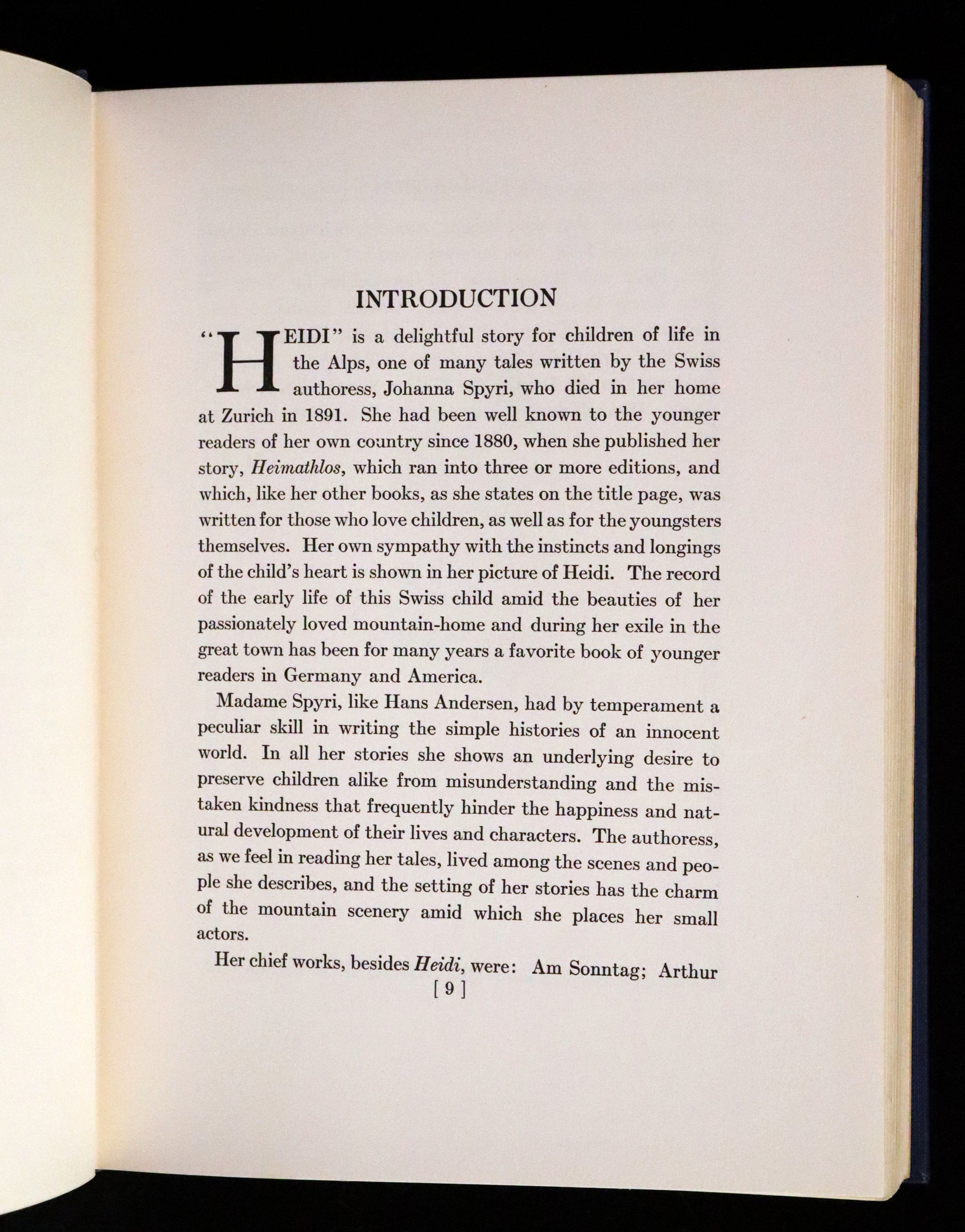 1922 Rare First Edition - HEIDI by Johanna Spyri illustrated by Jessie ...