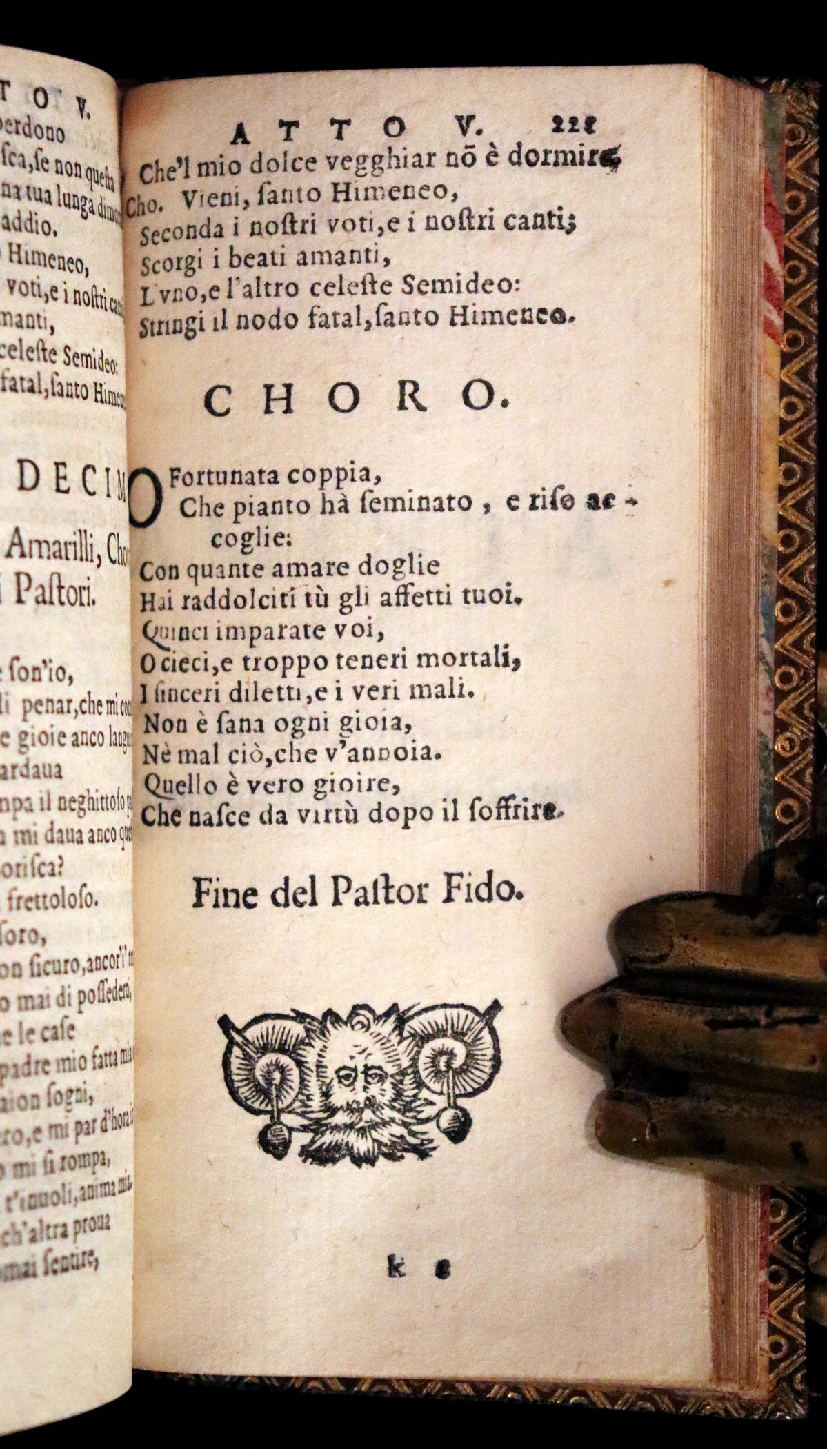 1650 Rare Italian Book - IL PASTOR FIDO by Giovanni Battista Guarini ...