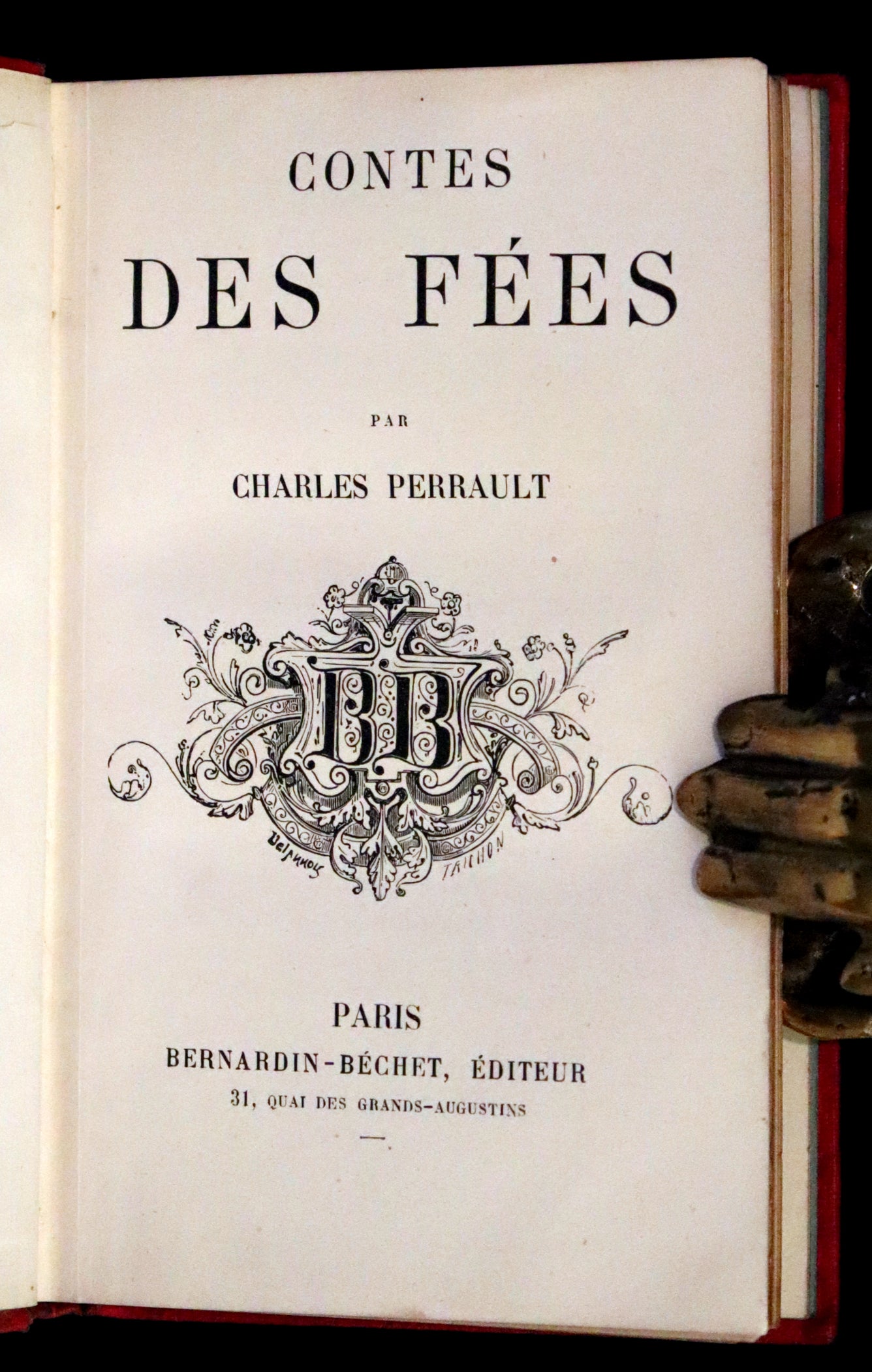 1880 Scarce illustrated French Book ~ Contes des Fees by Charles ...