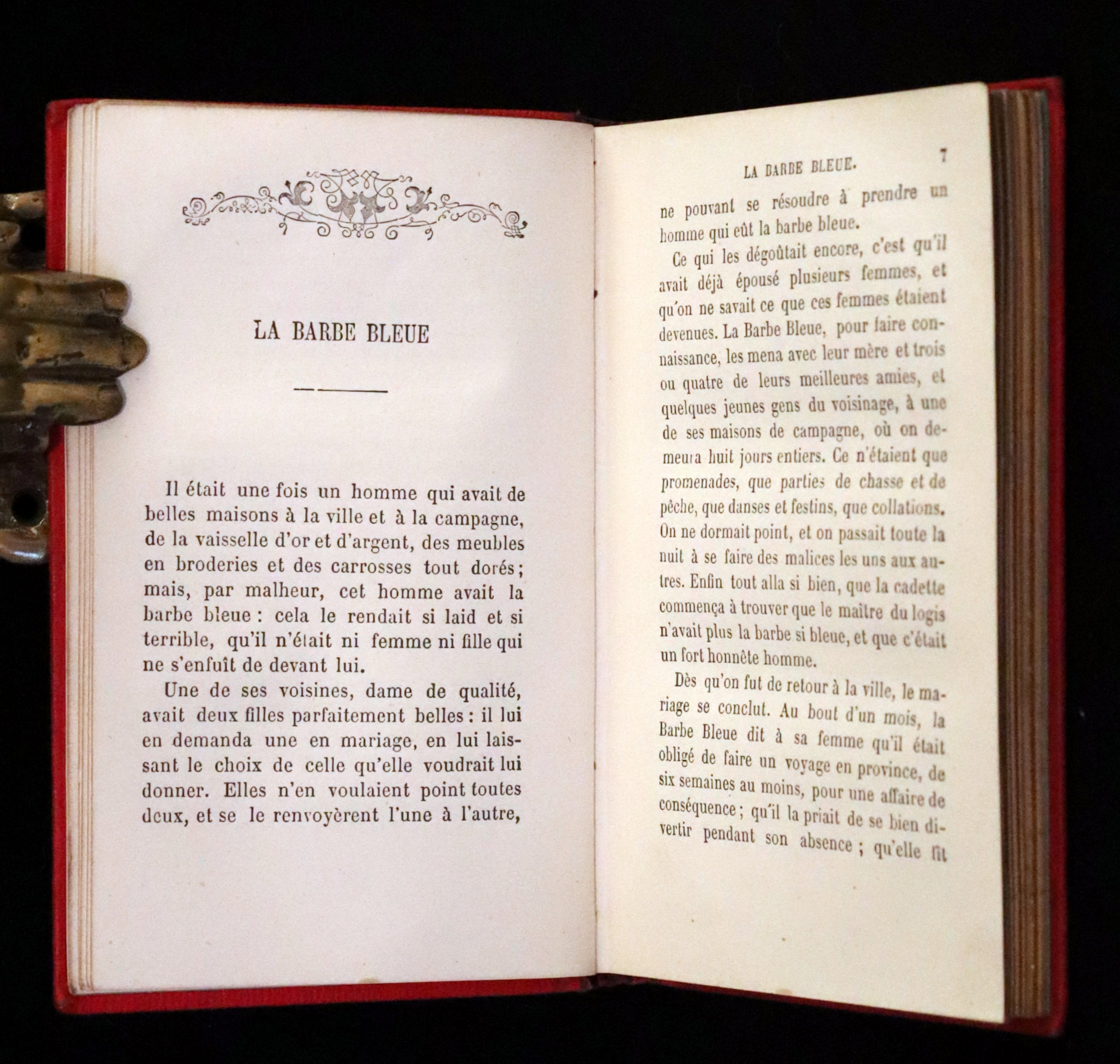 1880 Scarce illustrated French Book ~ Contes des Fees by Charles ...