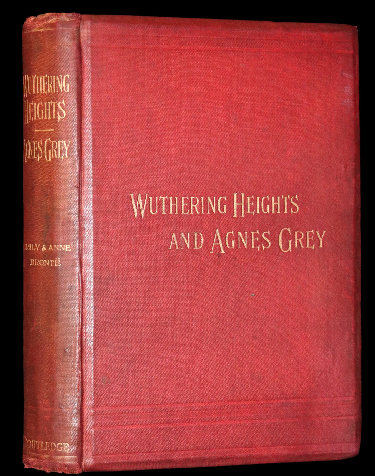 1894 Scarce Edition - WUTHERING HEIGHTS by Emily Brontë (Ellis Bell ...