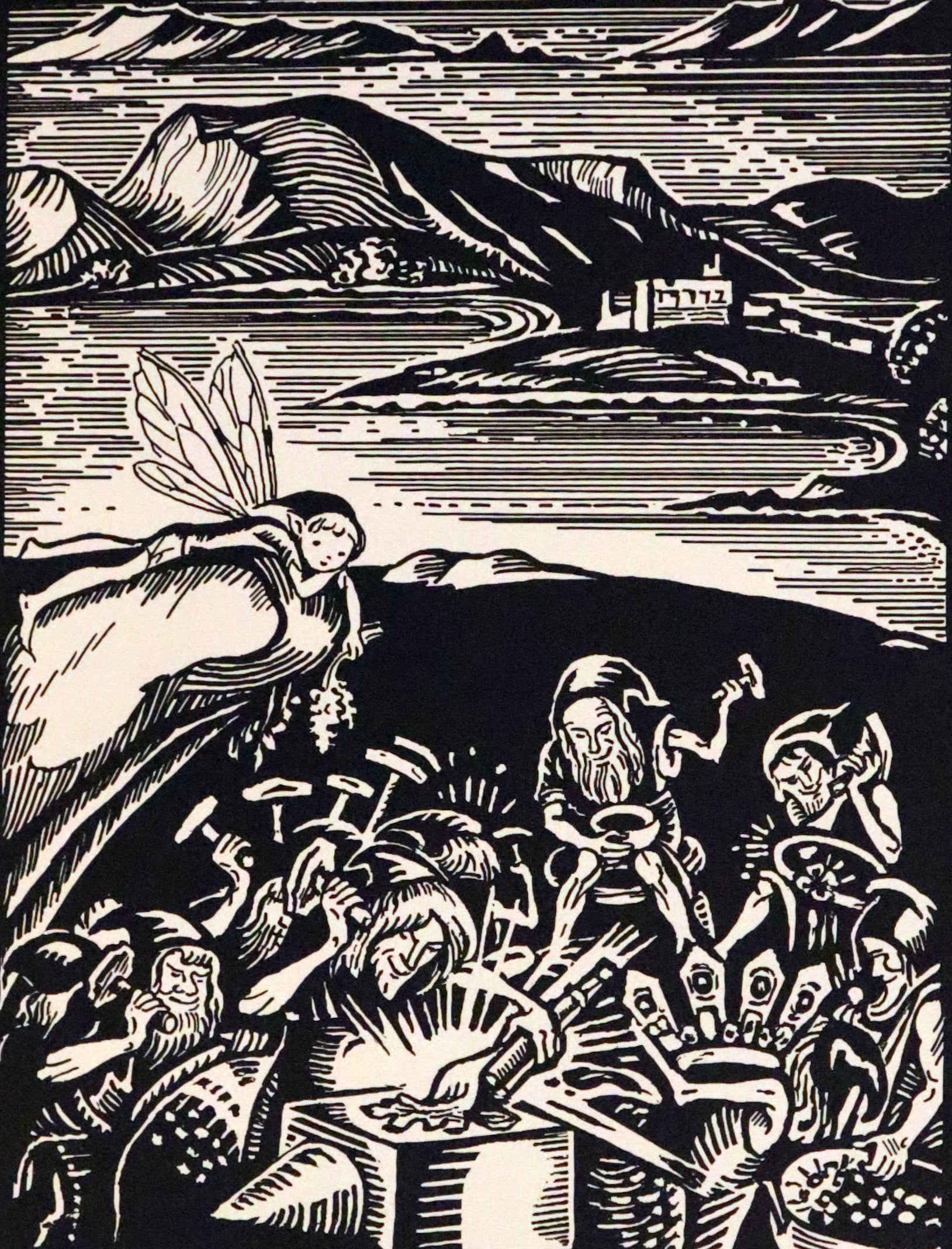 1933 Scarce First Edition - The Fairy Alphabet as Used by Merlin ...