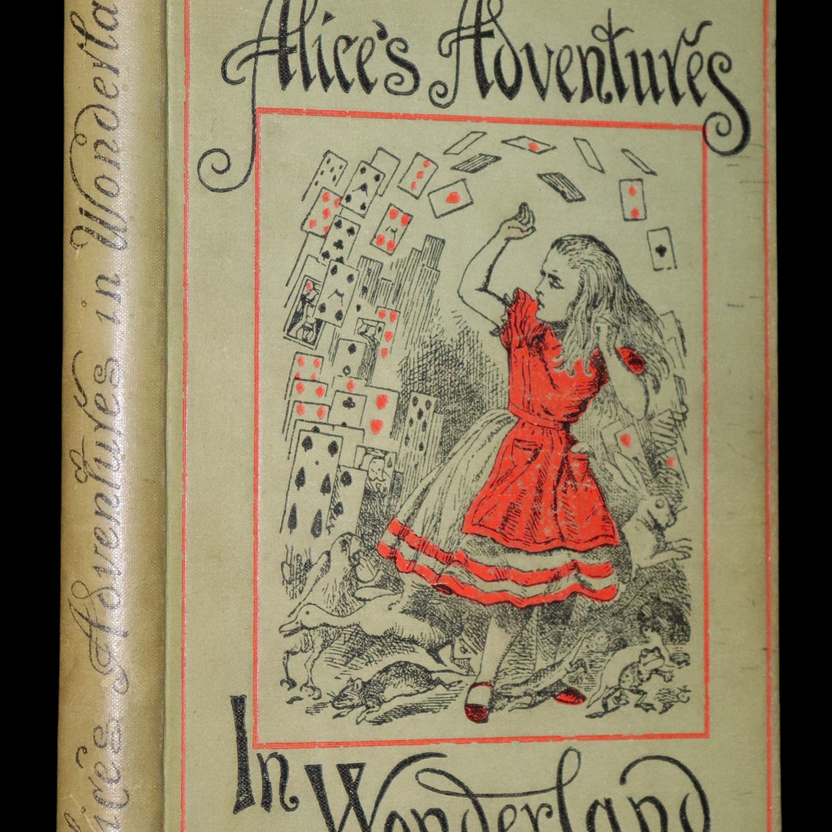 1896 Rare Victorian Book - Alice's Adventures in Wonderland by Lewis C ...