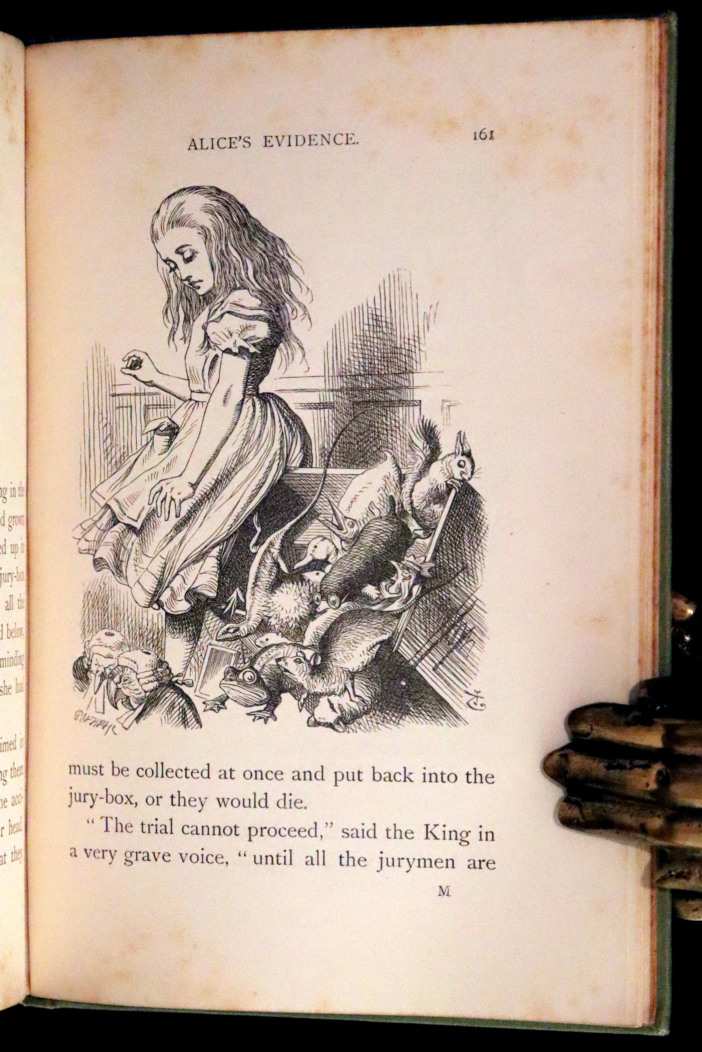1896 Rare Victorian Book - Alice's Adventures in Wonderland by Lewis ...