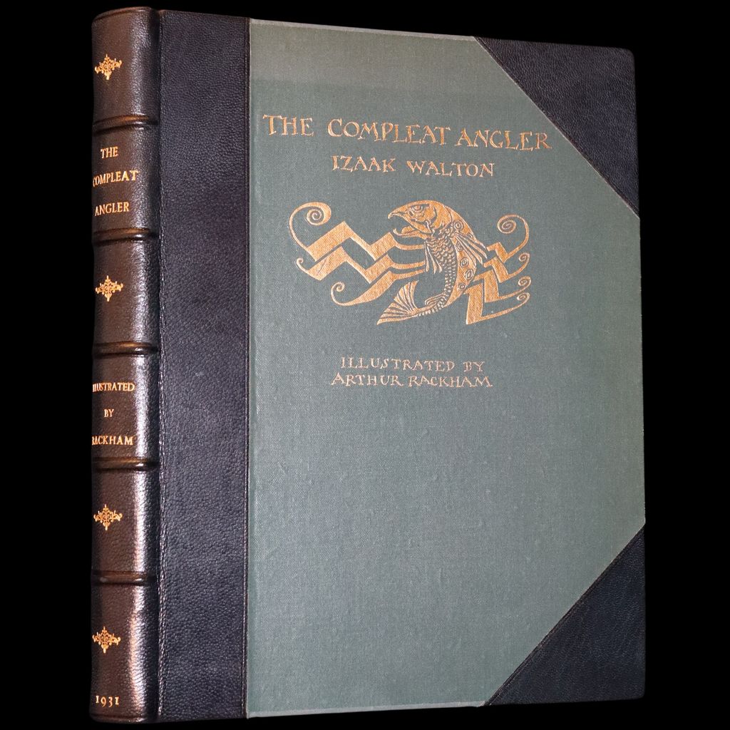 1931 Rare First Edition - The Compleat Angler illustrated by Arthur ...