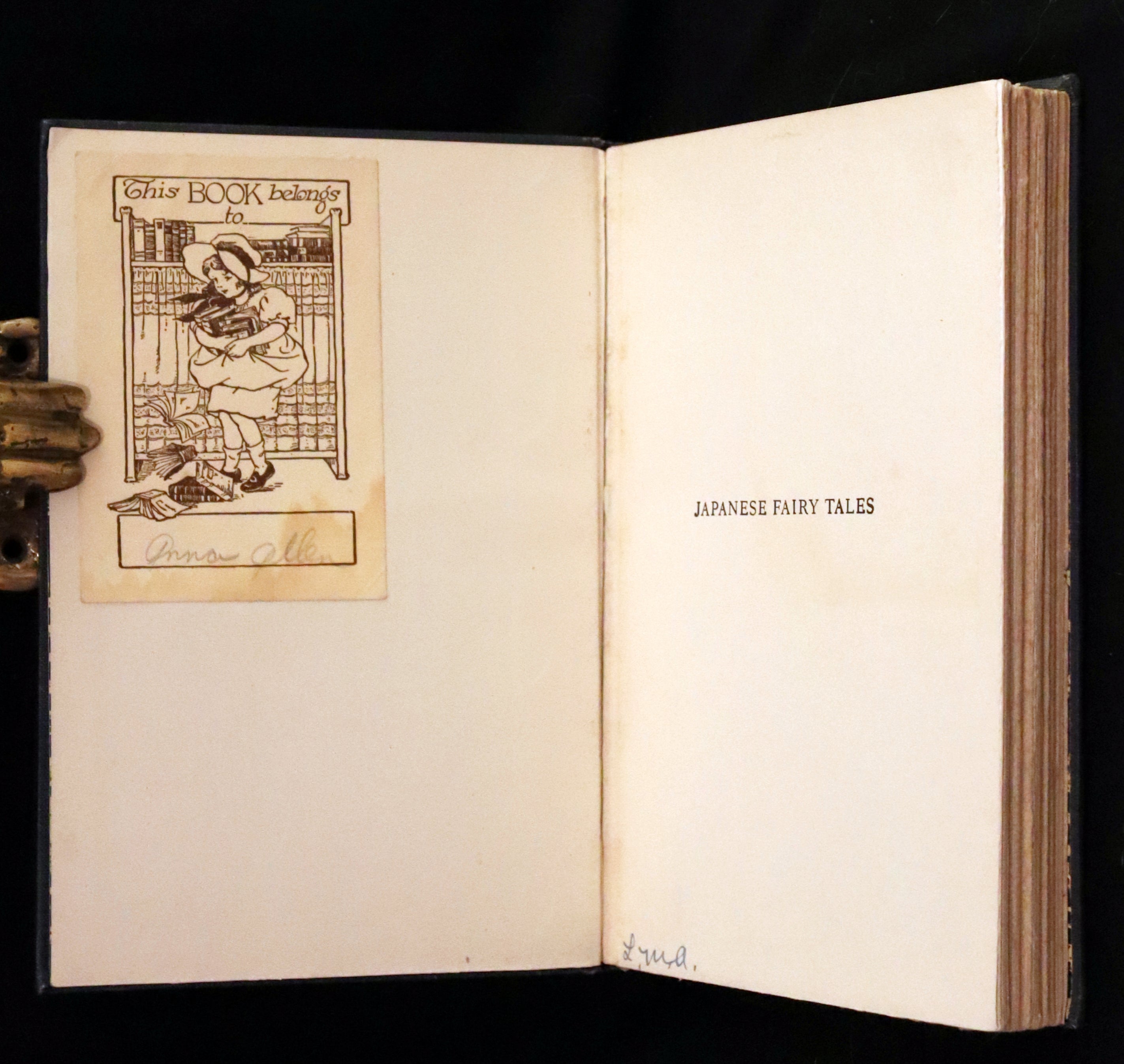1924 Rare Book - Japanese Fairy Tales by Lafcadio Hearn. Illustrated by ...