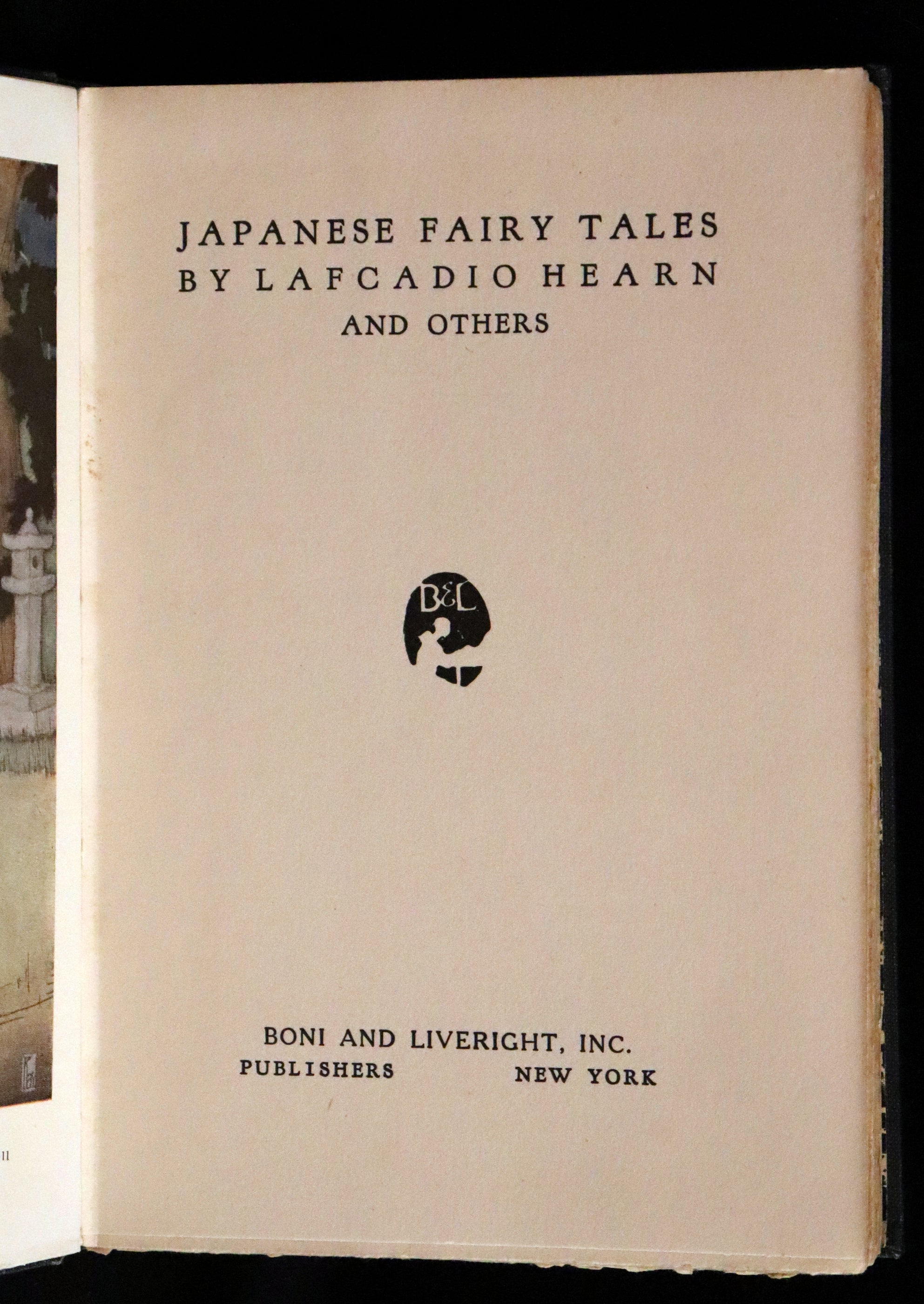 1924 Rare Book - Japanese Fairy Tales by Lafcadio Hearn. Illustrated by ...