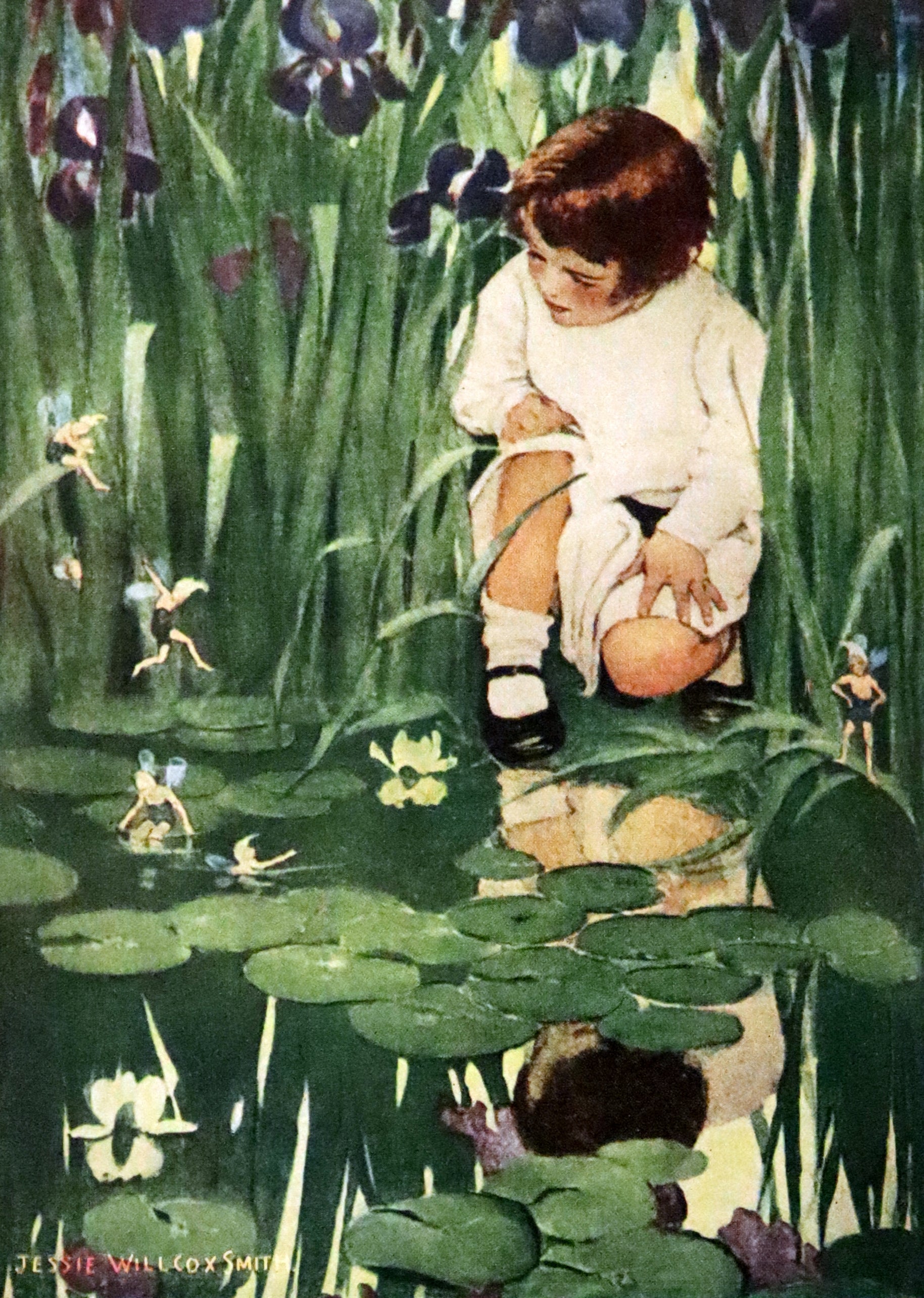1917 Rare Book - The Way to Wonderland illustrated by Jessie Willcox ...