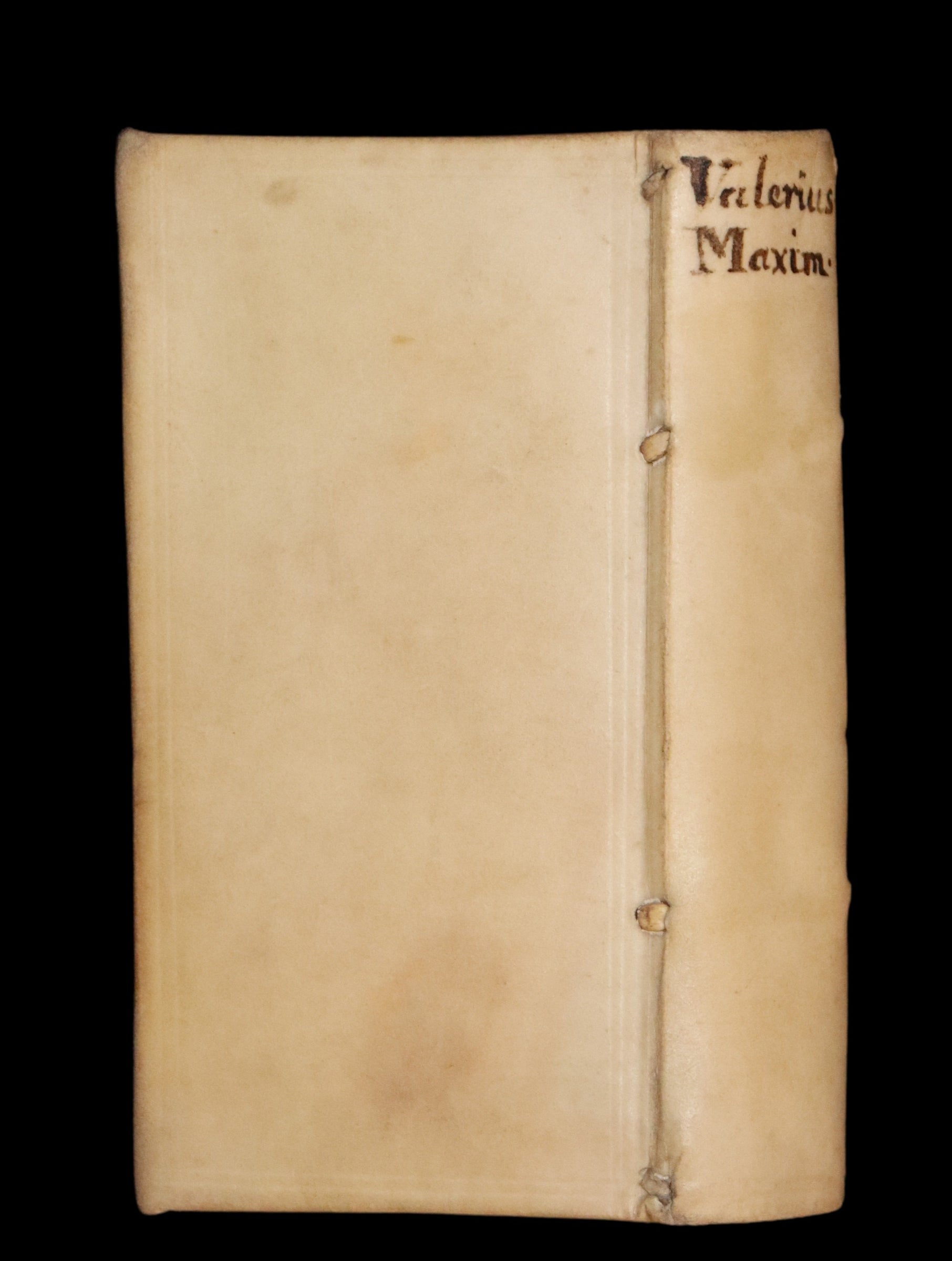 1650 Rare Latin Vellum Book - Valerius Maximus' Stories of Roman life ...