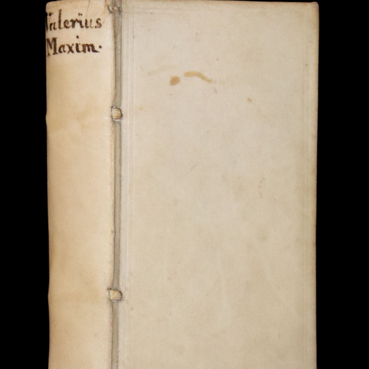 1650 Rare Latin Vellum Book - Valerius Maximus' Stories of Roman life ...