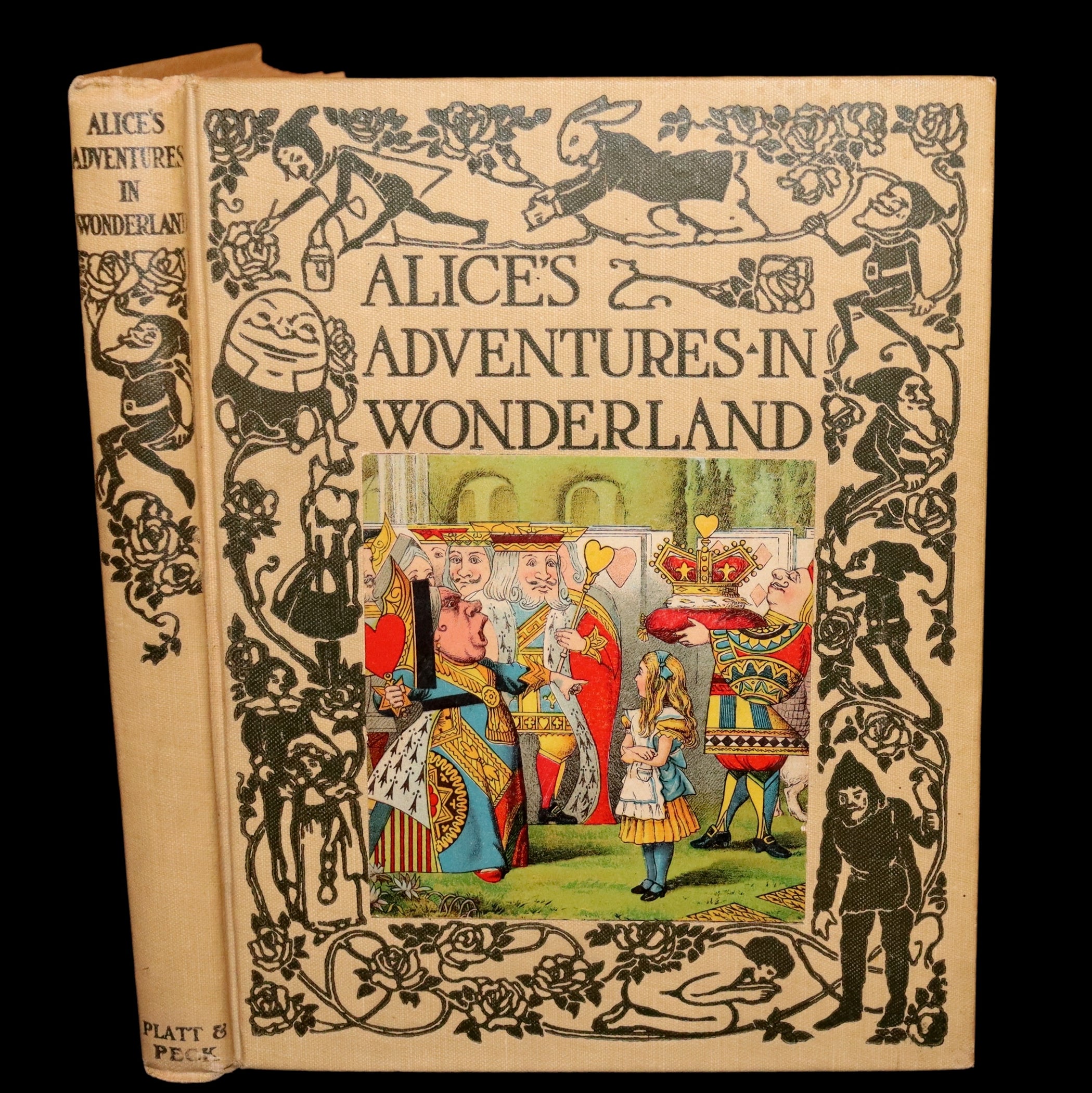 1900 Rare Platt & Peck Edition - Alice's Adventures in Wonderland by L ...