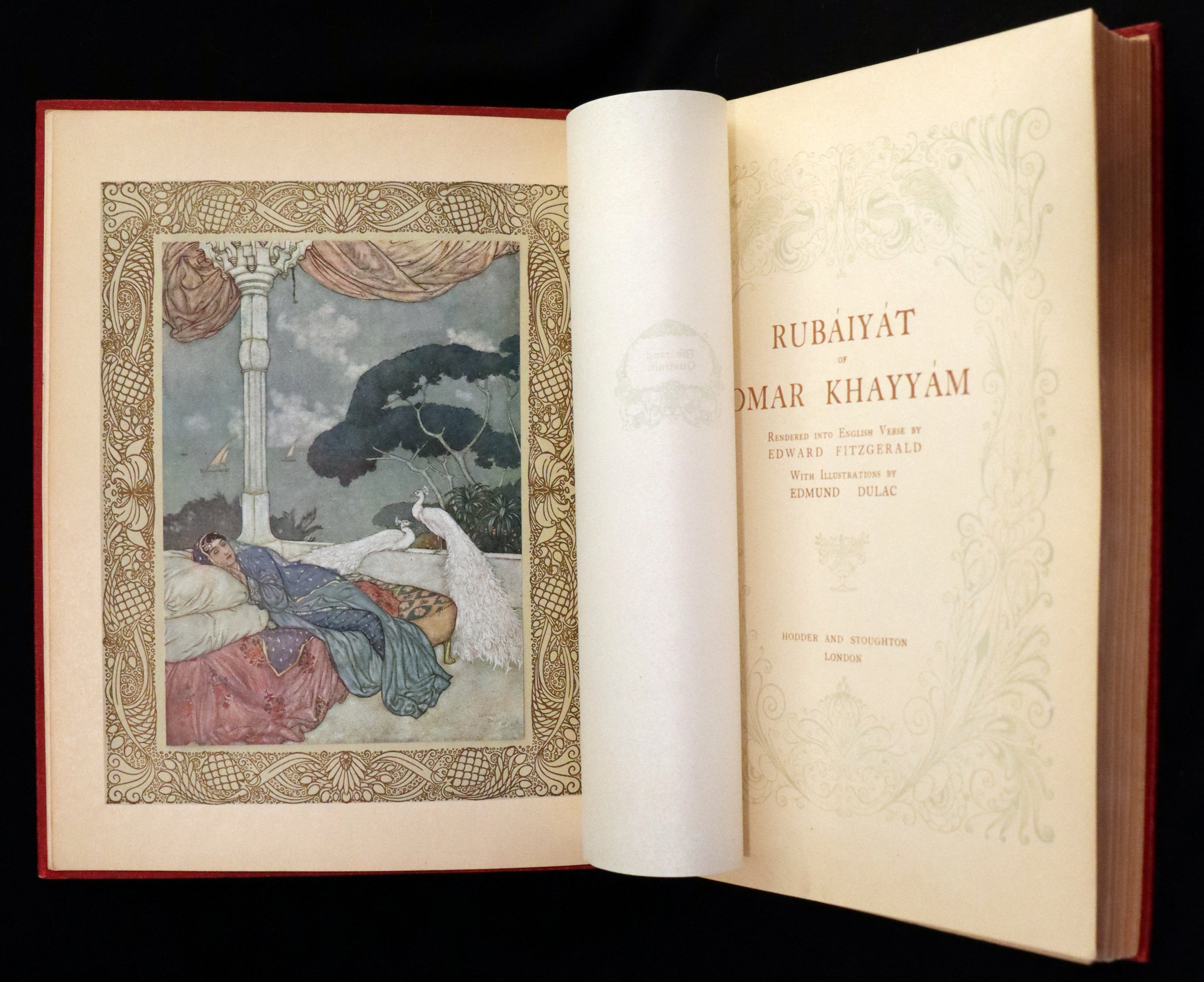 1909 Rare First Edition - RUBAIYAT of Omar Khayyam Illustrated By Edmund DULAC. by iza – Rare ...