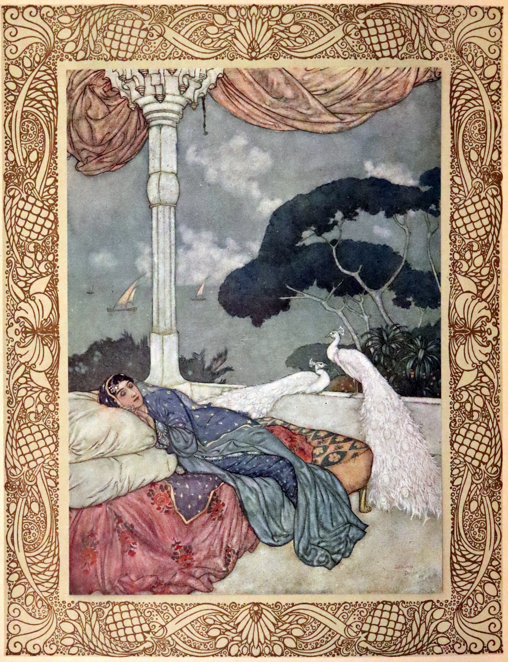 1909 Rare First Edition - RUBAIYAT of Omar Khayyam Illustrated By ...