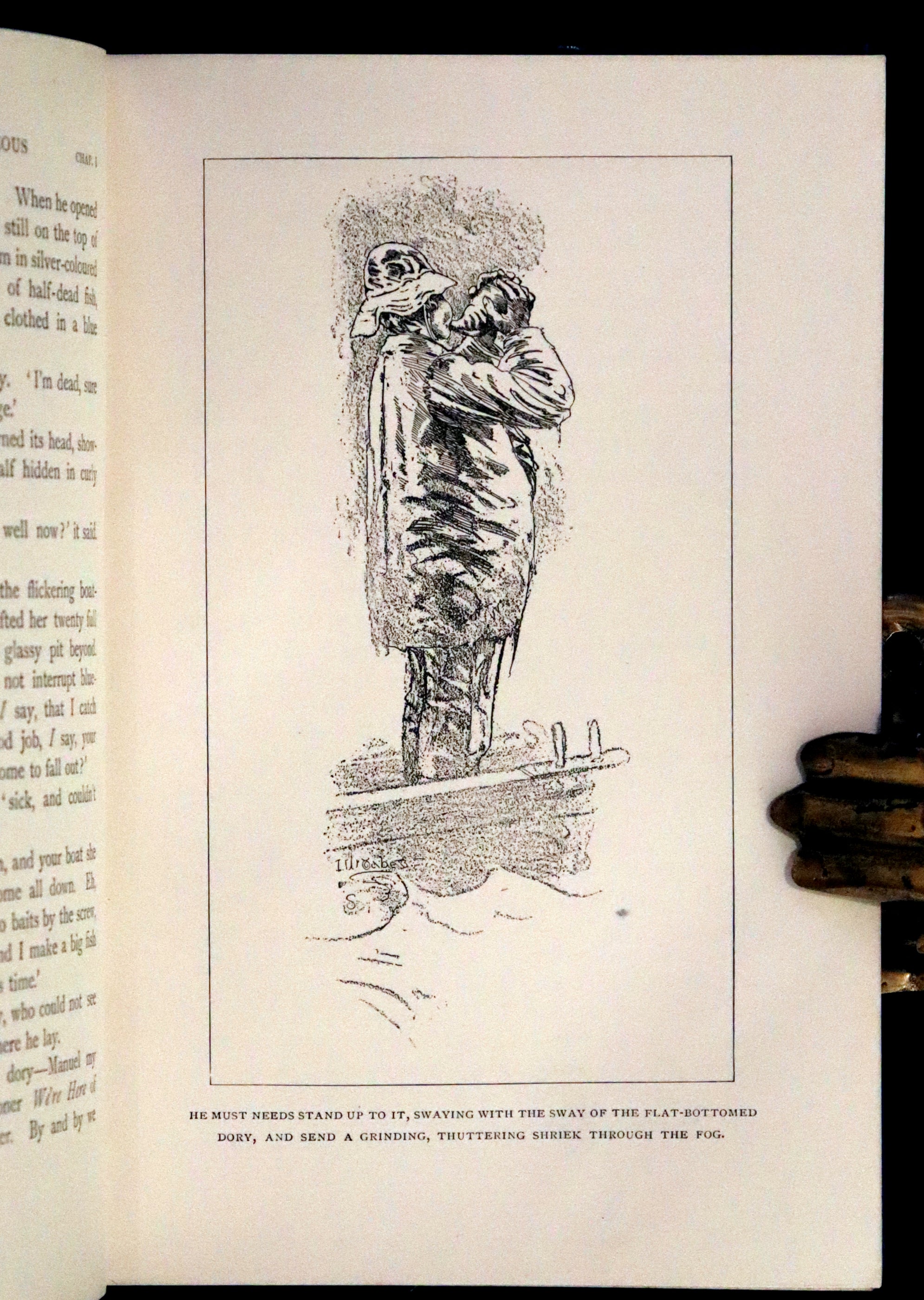 1897 Rare First Edition - CAPTAINS COURAGEOUS. A Story of the Grand ...