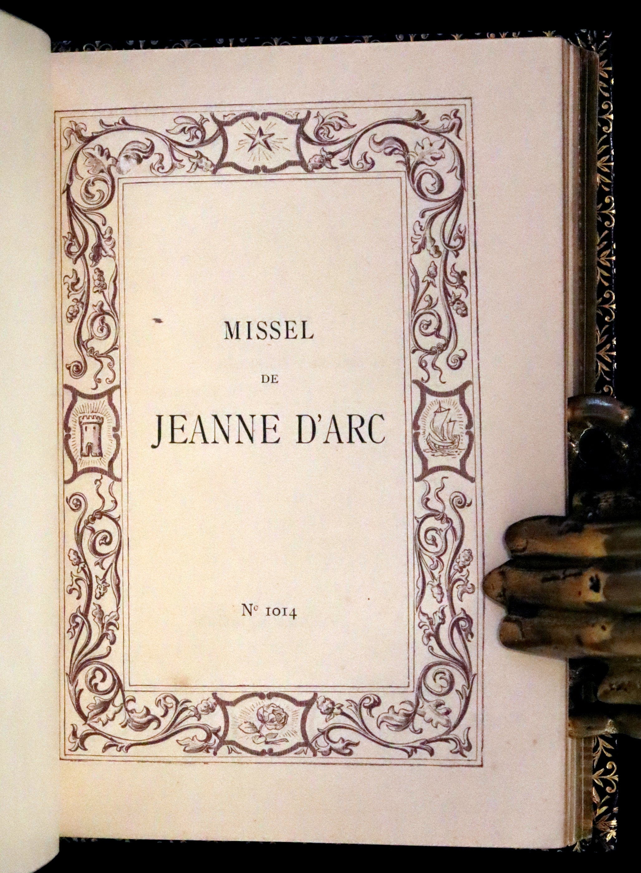1905 Rare French Book - Missal of Saint JOAN OF ARC - Missel de JEANNE ...