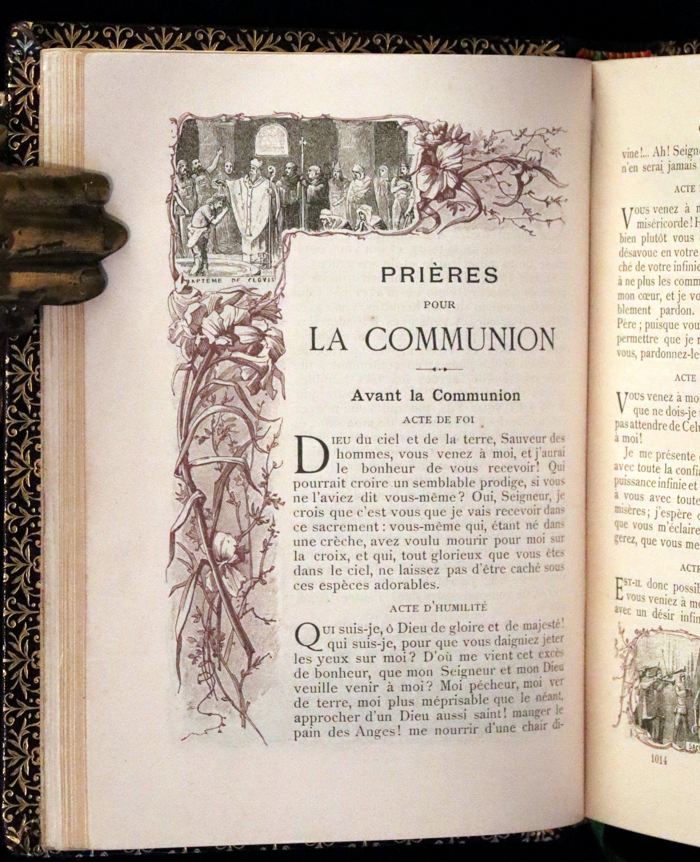 1905 Rare French Book - Missal of Saint JOAN OF ARC - Missel de JEANNE ...