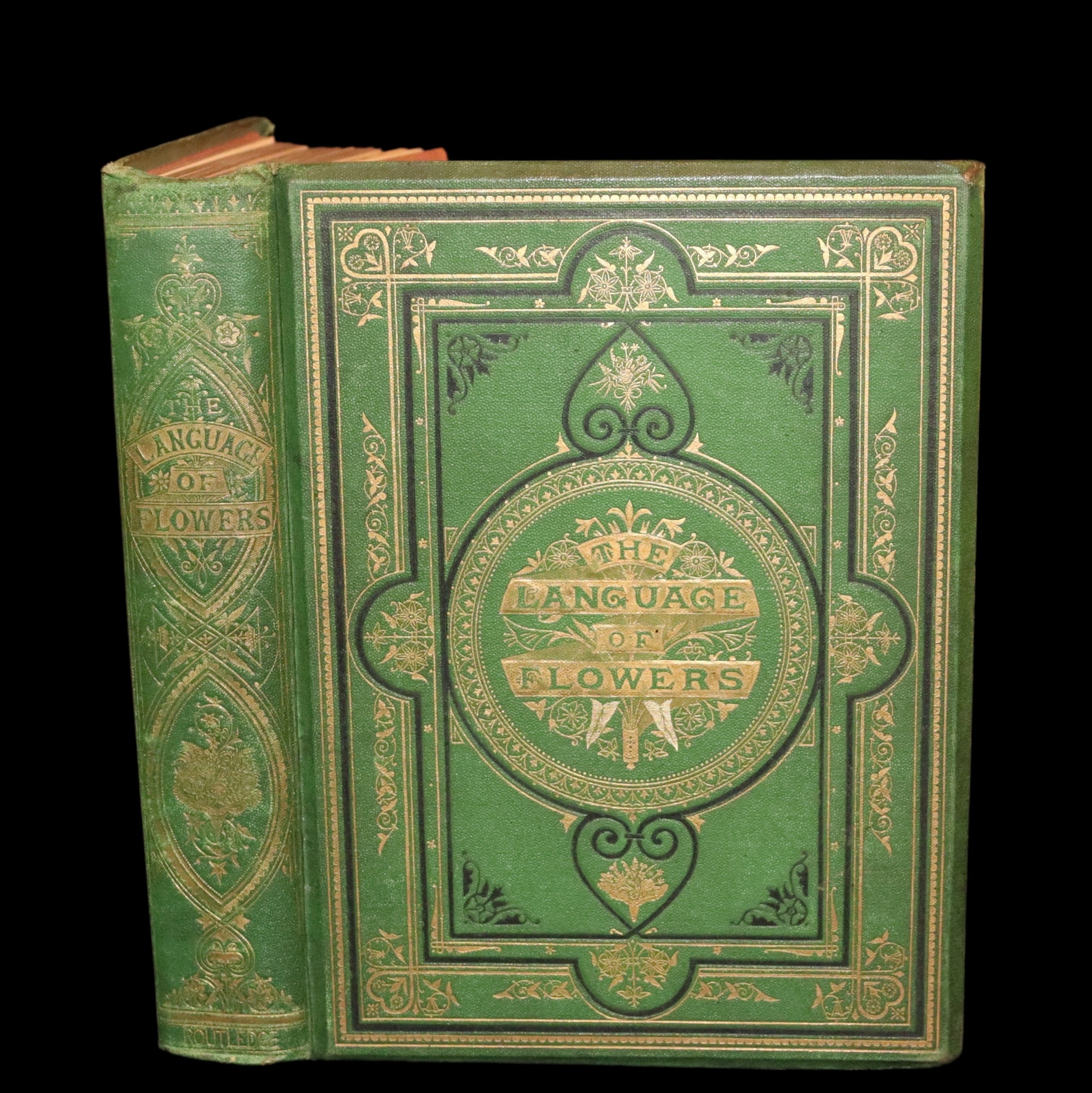 1869 Scarce Floriography 1stED - The Language of Flowers or Floral ...