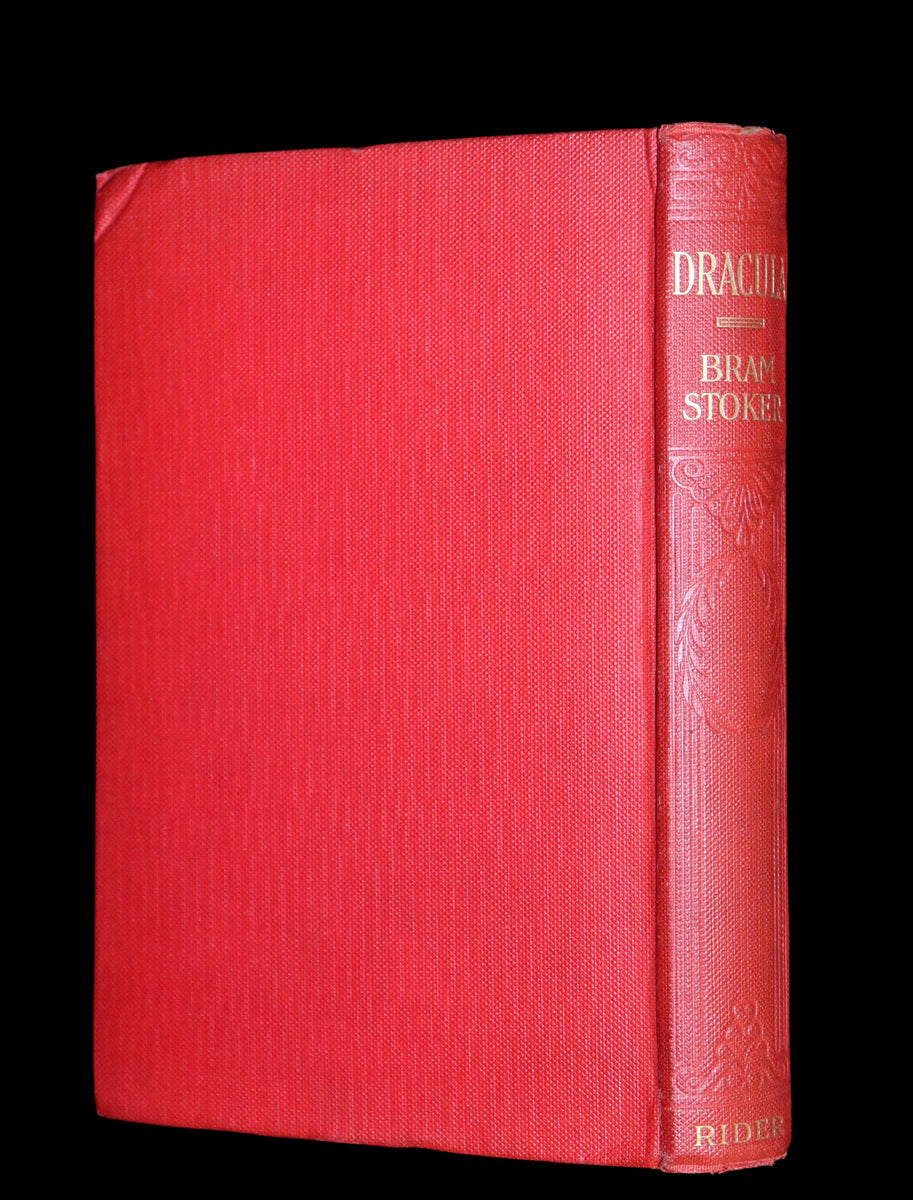 1913 Rare Edition - DRACULA by Bram Stoker, a Gothic Vampire Story. – MFLIBRA - Antique Books