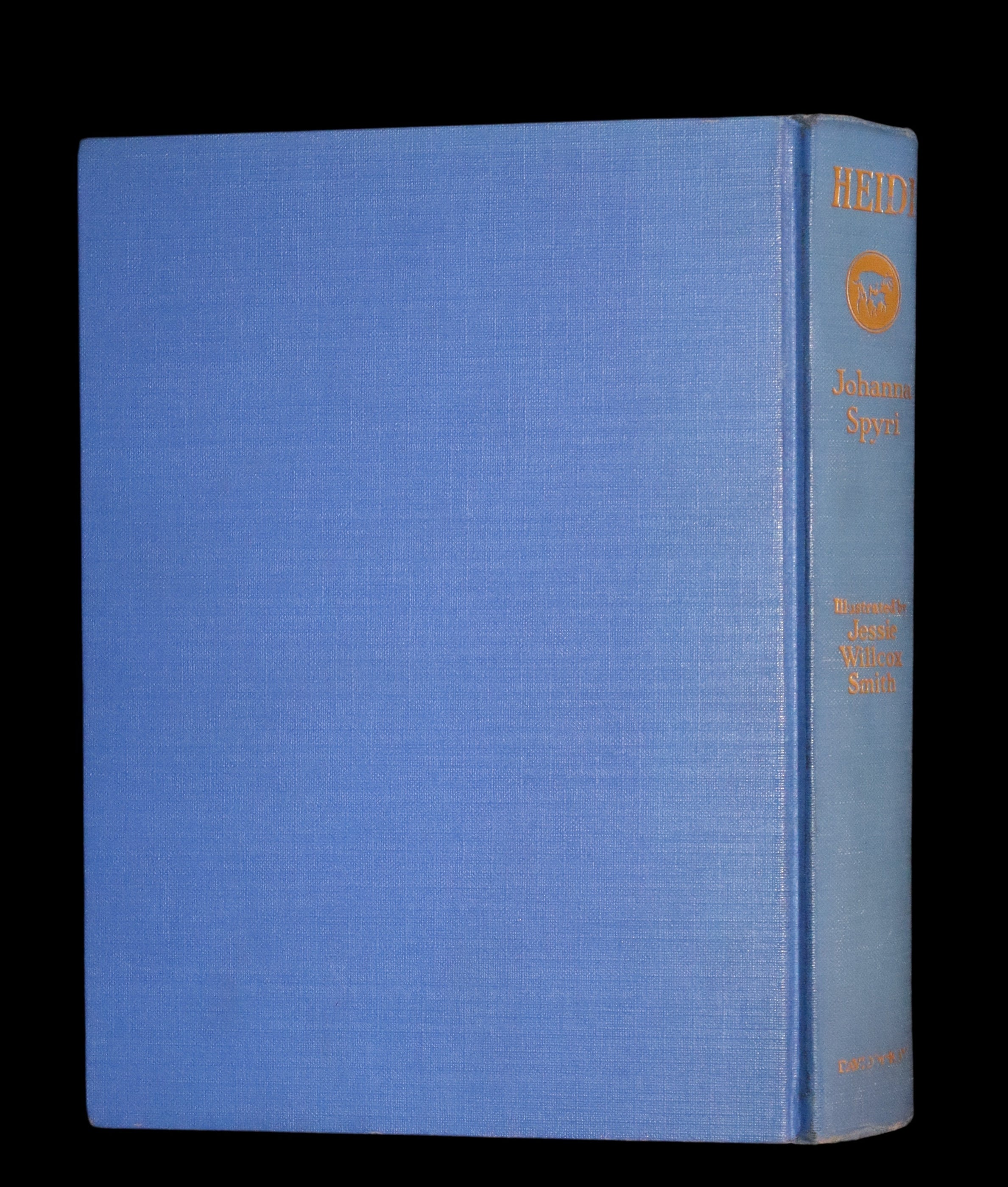 1922 Rare Book - HEIDI by Johanna Spyri illustrated in color by Jessie ...