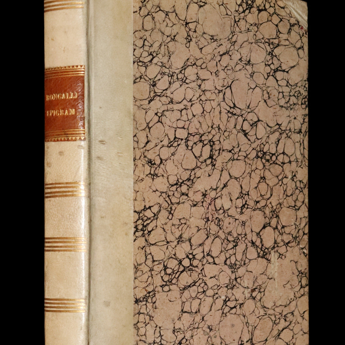 1801 Rare Italian Book - Epigrams of Count Roncalli - Epigrammi Del ...