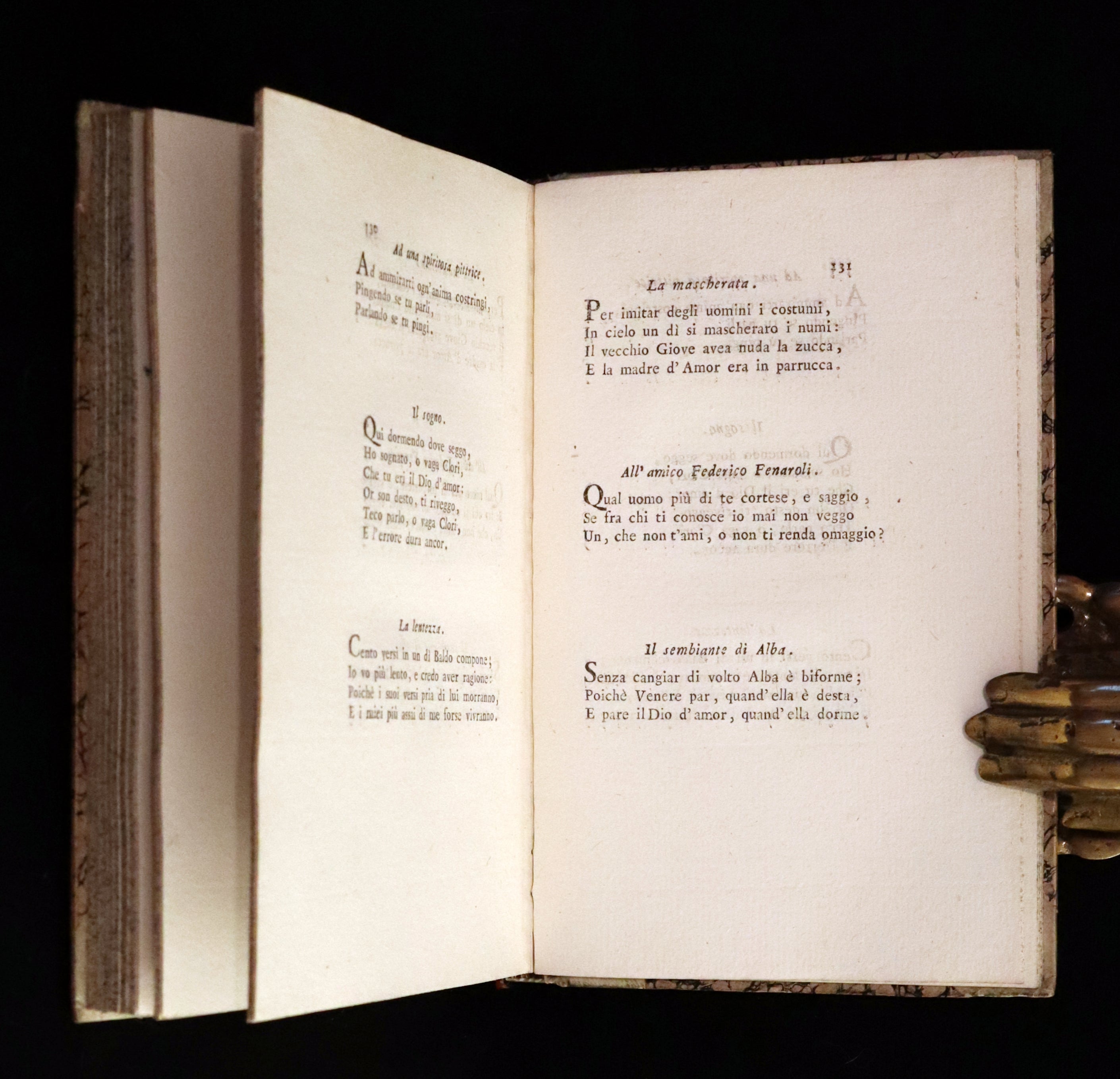 1801 Rare Italian Book - Epigrams of Count Roncalli - Epigrammi Del Co ...