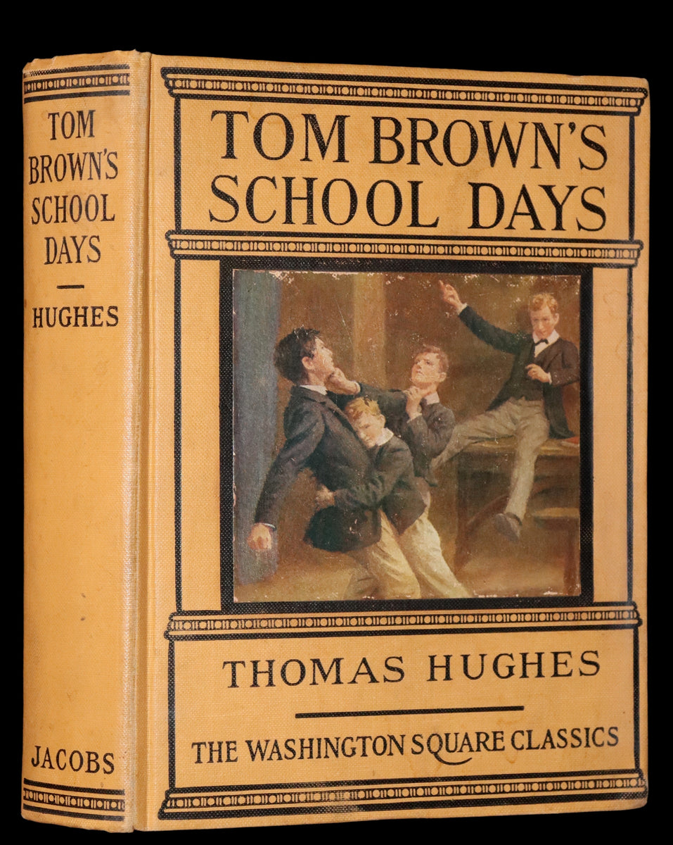 1923 Rare George W. Jacobs Edition - Tom Brown's School Days illustrat ...