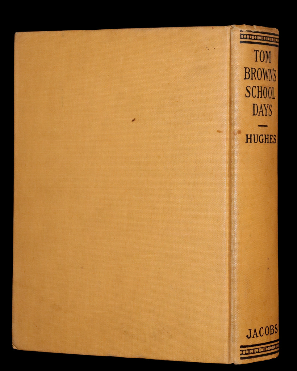 1923 Rare George W. Jacobs Edition - Tom Brown's School Days illustrat ...