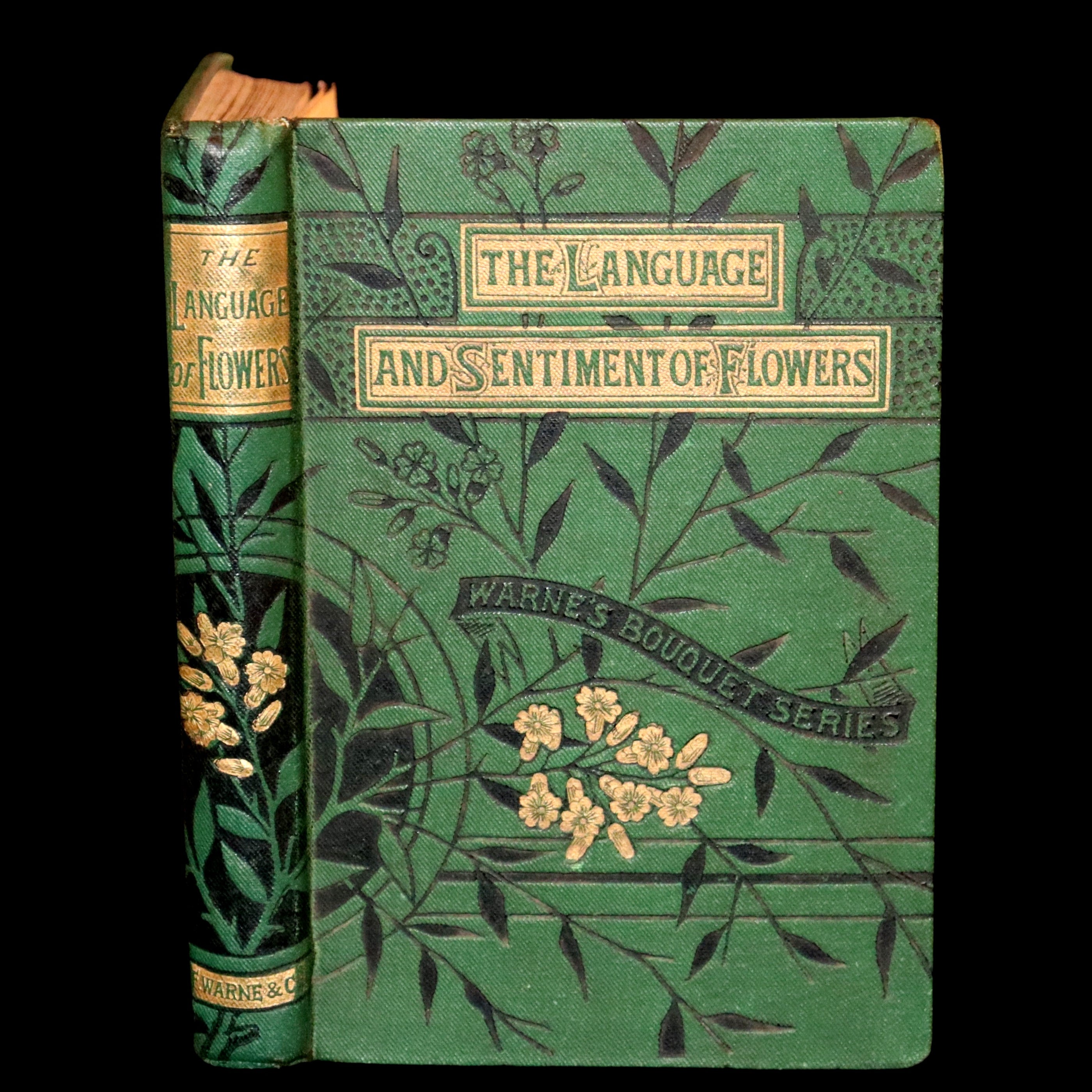 1875 Rare small Floriography Book ~ The Language and Sentiment of ...
