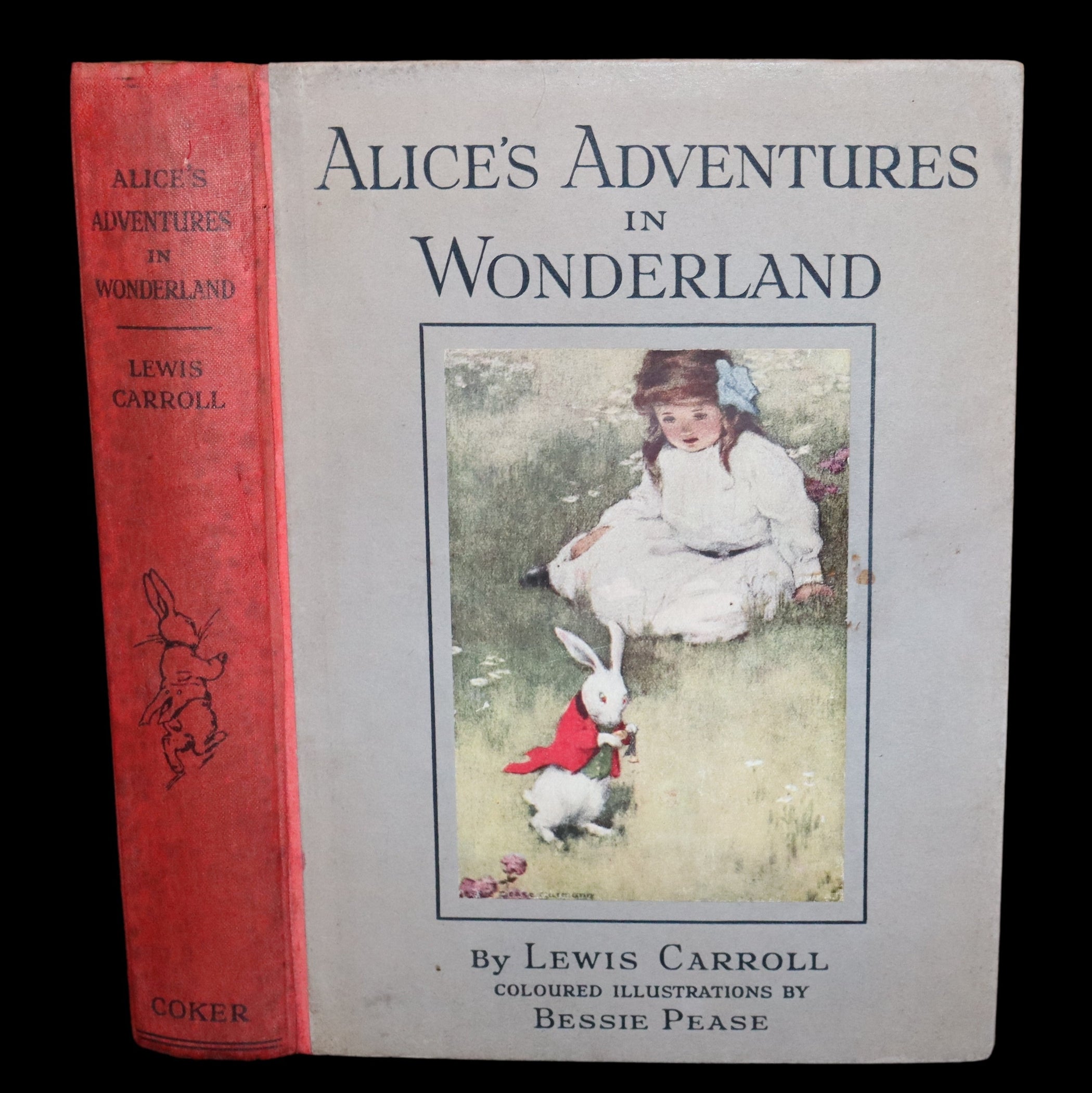 1930 Rare Book - Alice's Adventures in Wonderland Illustrated by Bessie ...