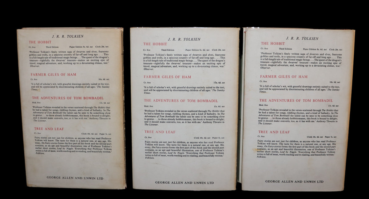 1966 Second edition, first printing - The Lord of The Rings: The Fello ...