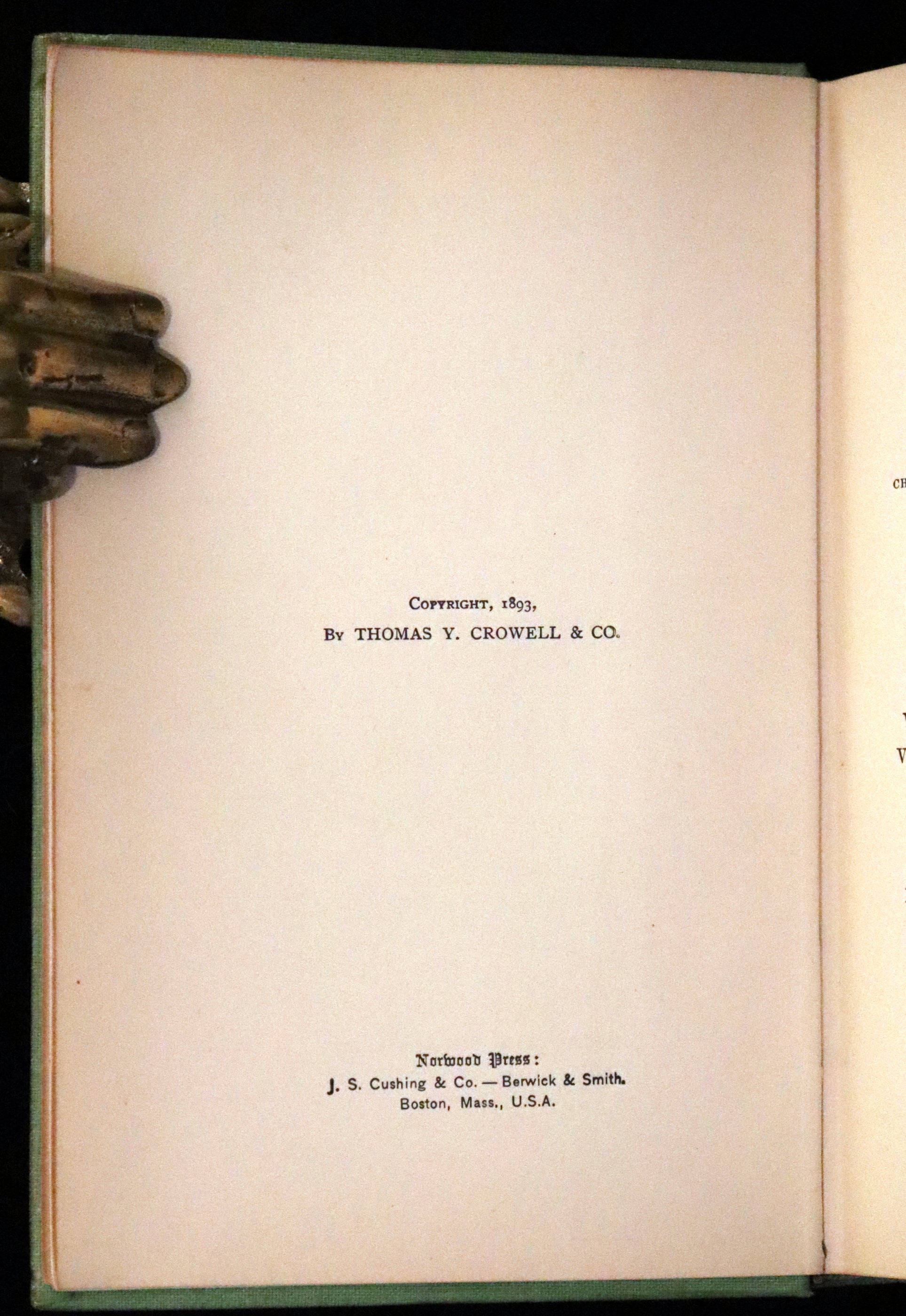 1893 Scarce Crowell Edition - Alice's Adventures in Wonderland by Lewis ...