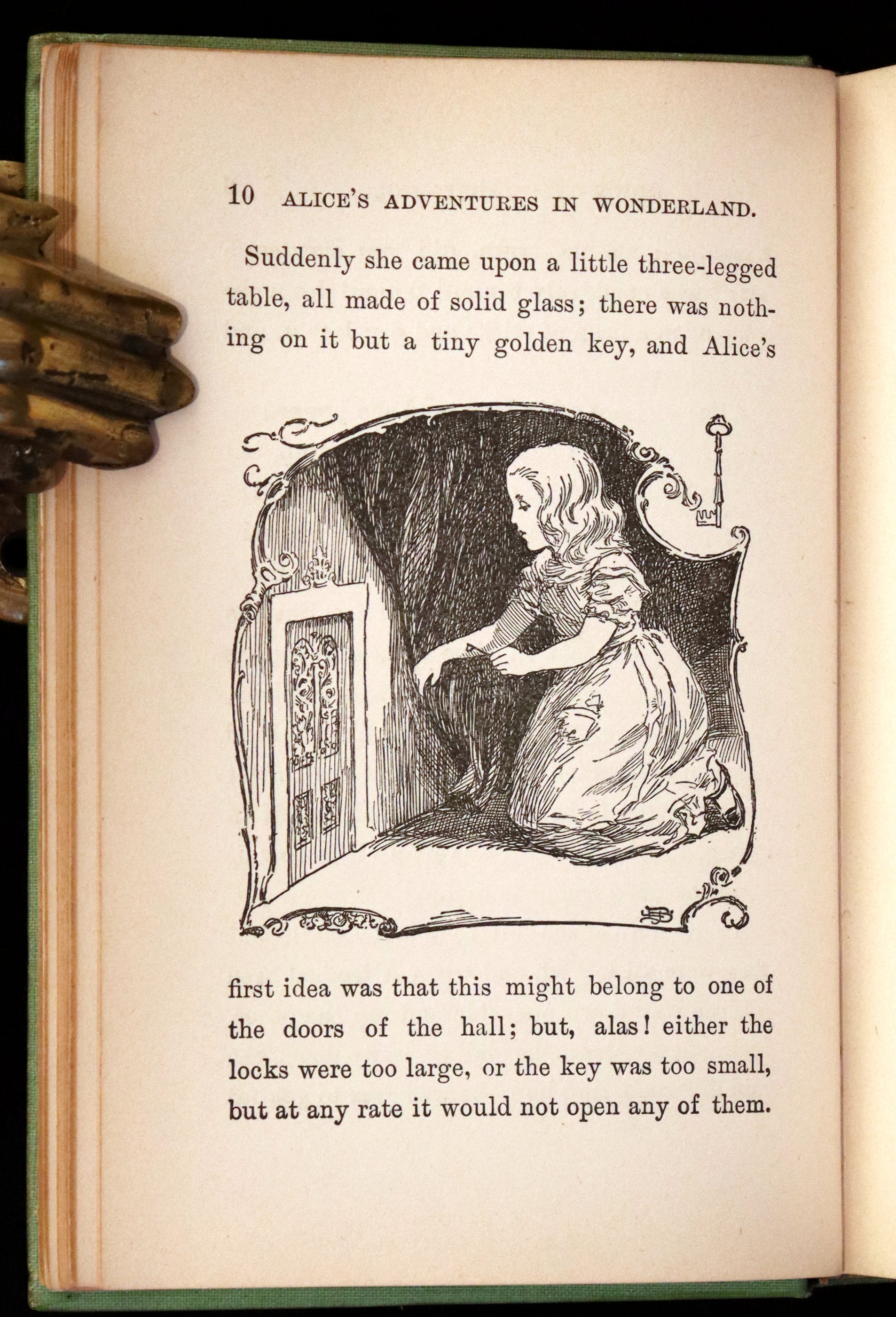 1893 Scarce Crowell Edition - Alice's Adventures in Wonderland by Lewis ...