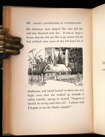 1893 Scarce Crowell Edition - Alice's Adventures in Wonderland by Lewi ...