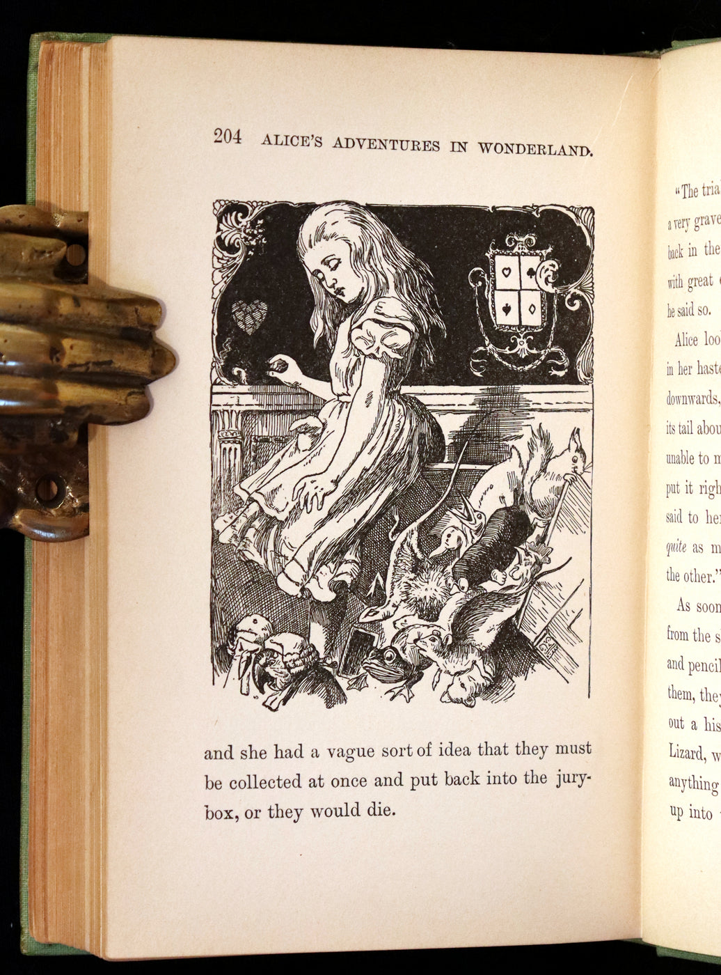 1893 Scarce Crowell Edition - Alice's Adventures in Wonderland by Lewis ...