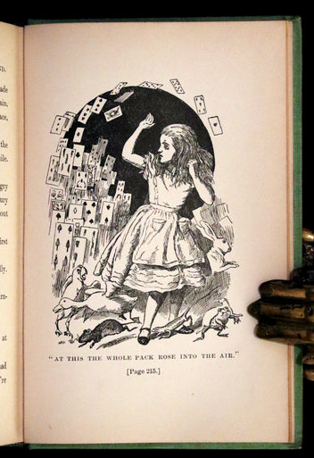 1893 Scarce Crowell Edition - Alice's Adventures in Wonderland by Lewi ...