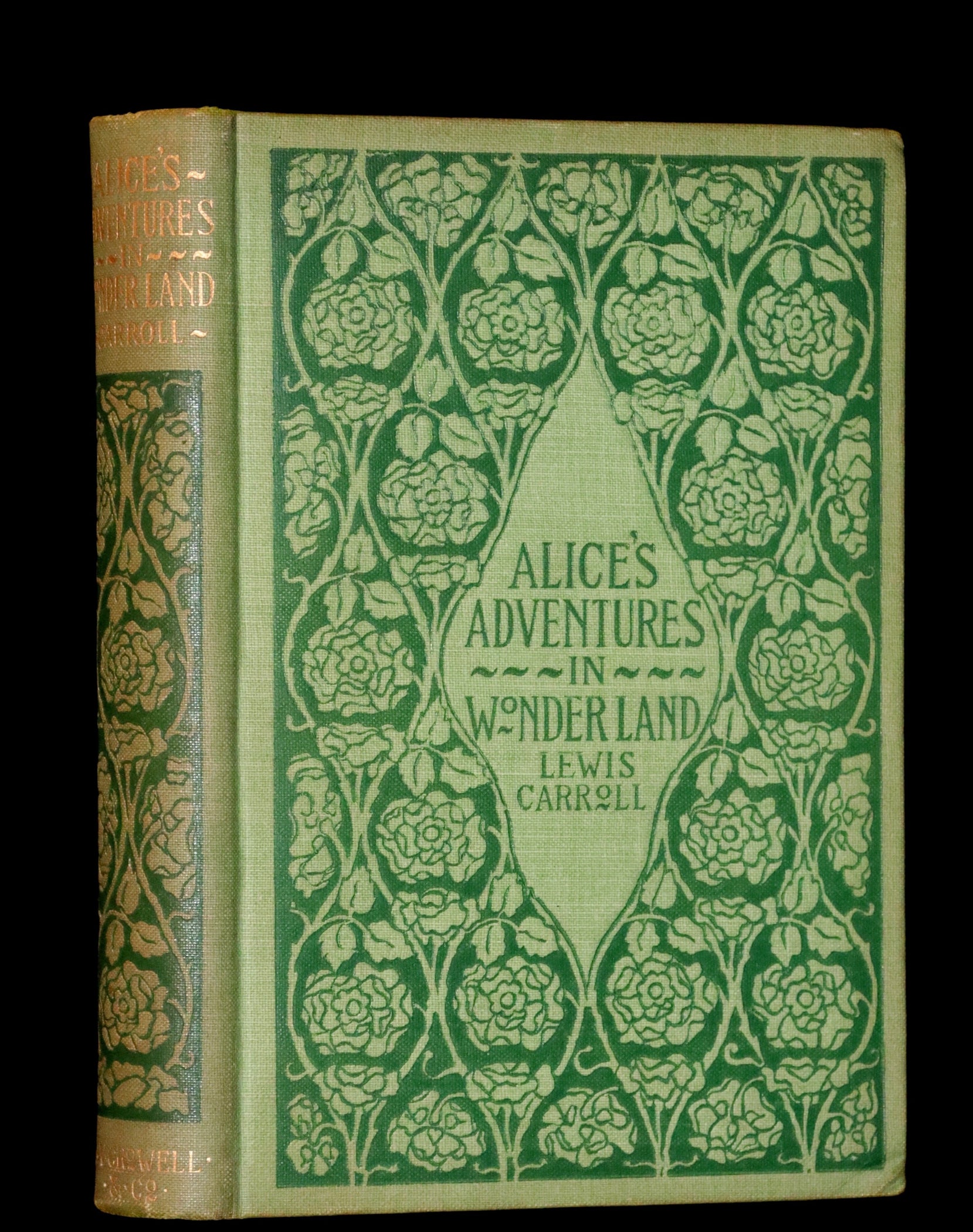 1893 Scarce Crowell Edition - Alice's Adventures in Wonderland by Lewis ...