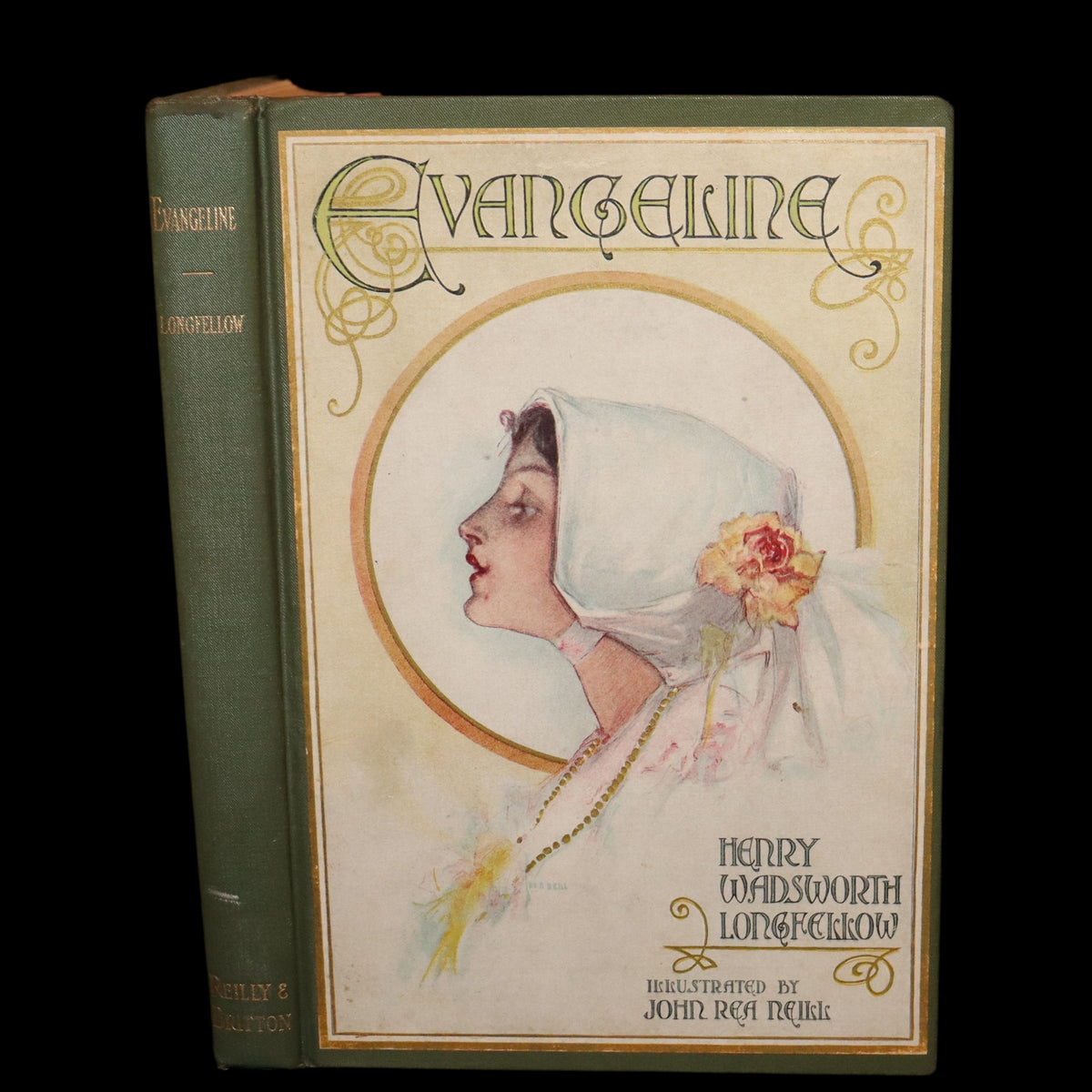 1909 First illustrated Edition by John Rea Neill - Evangeline, A tale ...