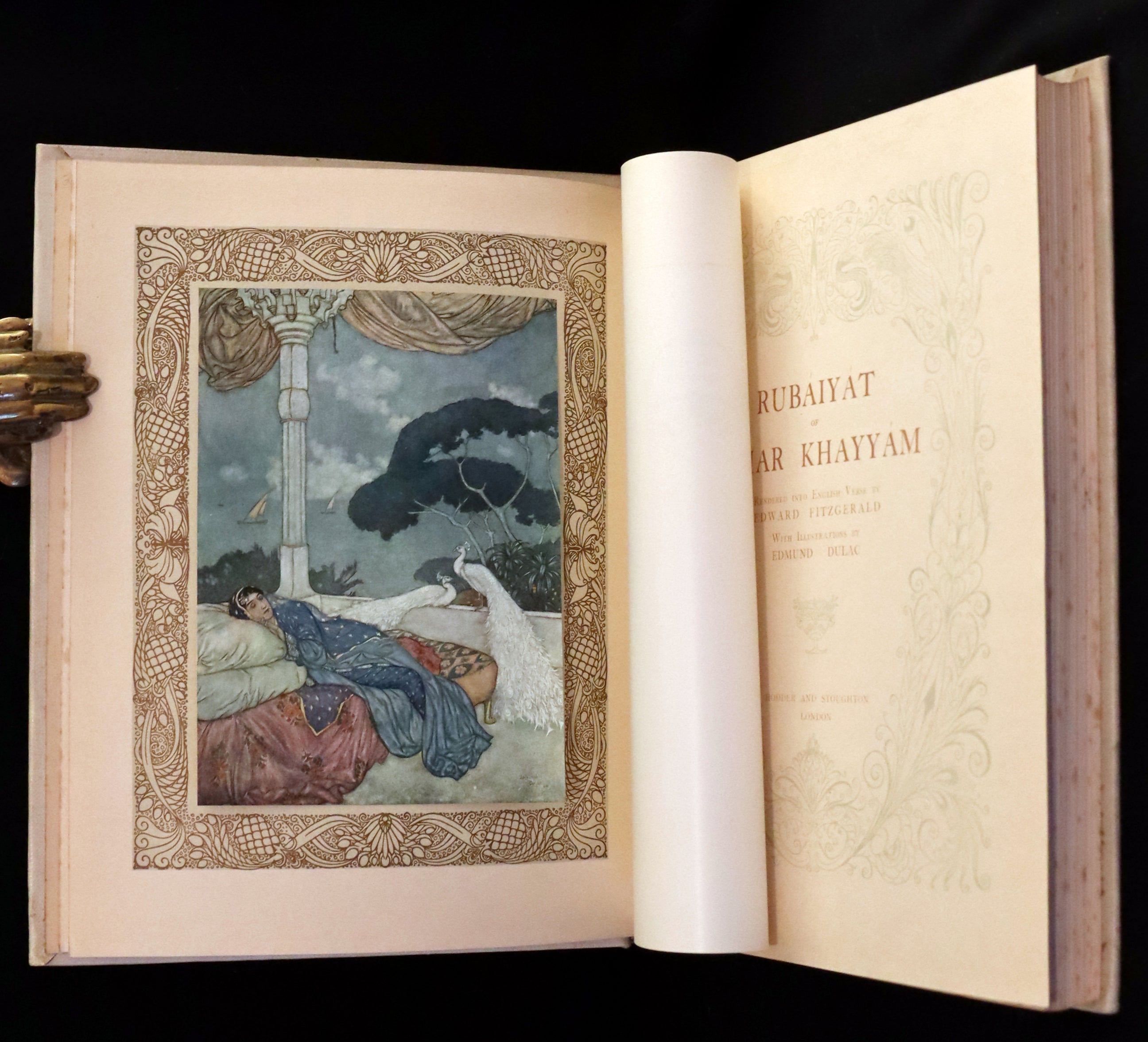 1909 Rare First Edition - RUBAIYAT of Omar Khayyam Illustrated By Edmund DULAC. by iza – Rare ...