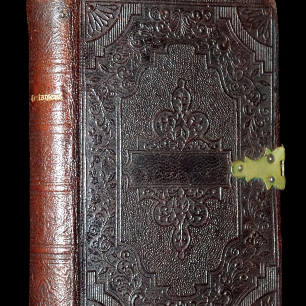1858 Rare small Bible with Clasp - The New Testament Of Our Lord And S ...